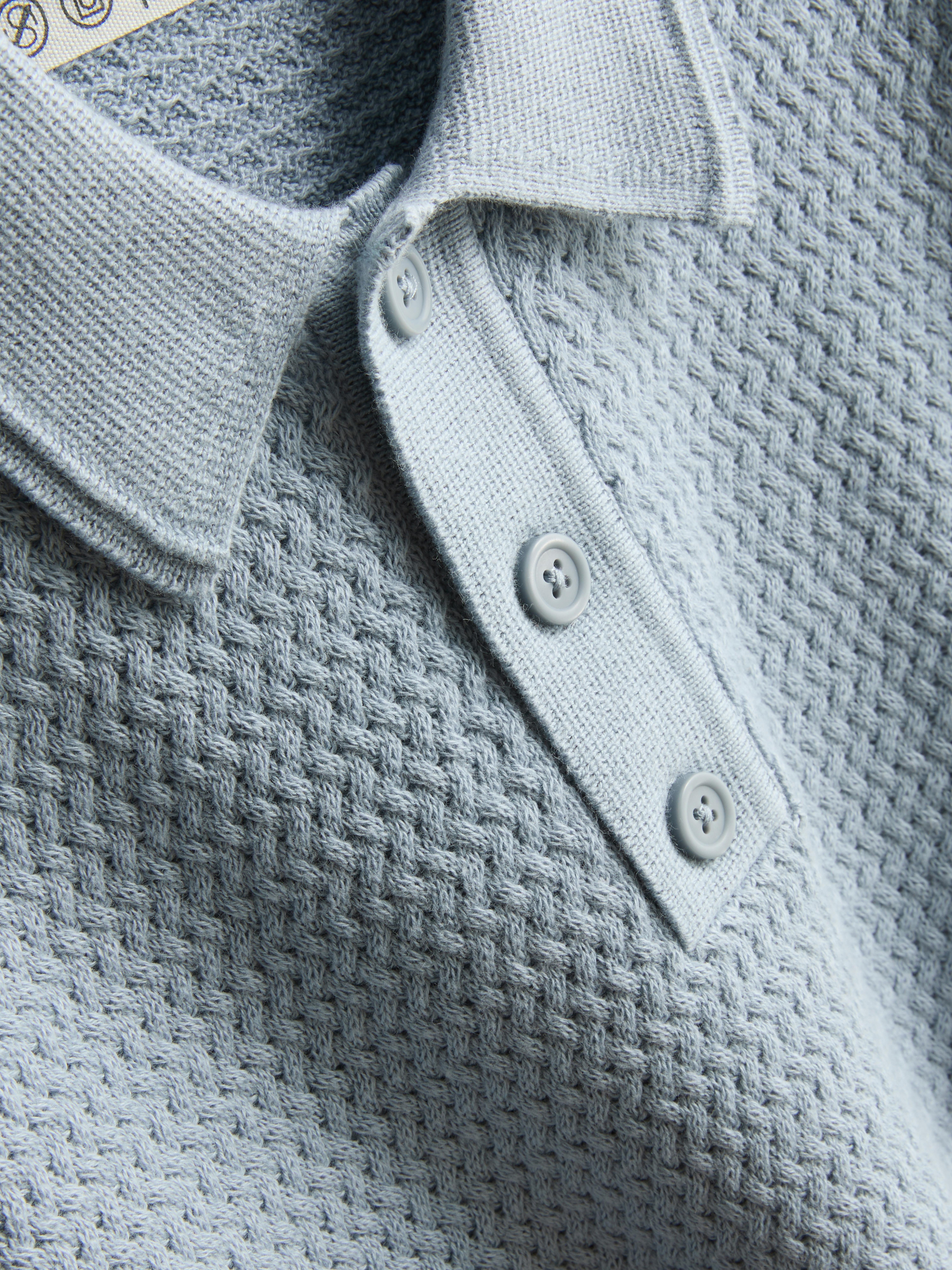 Boys Light Blue 1.5-8yrs | Knit Polo Shirt | Primark