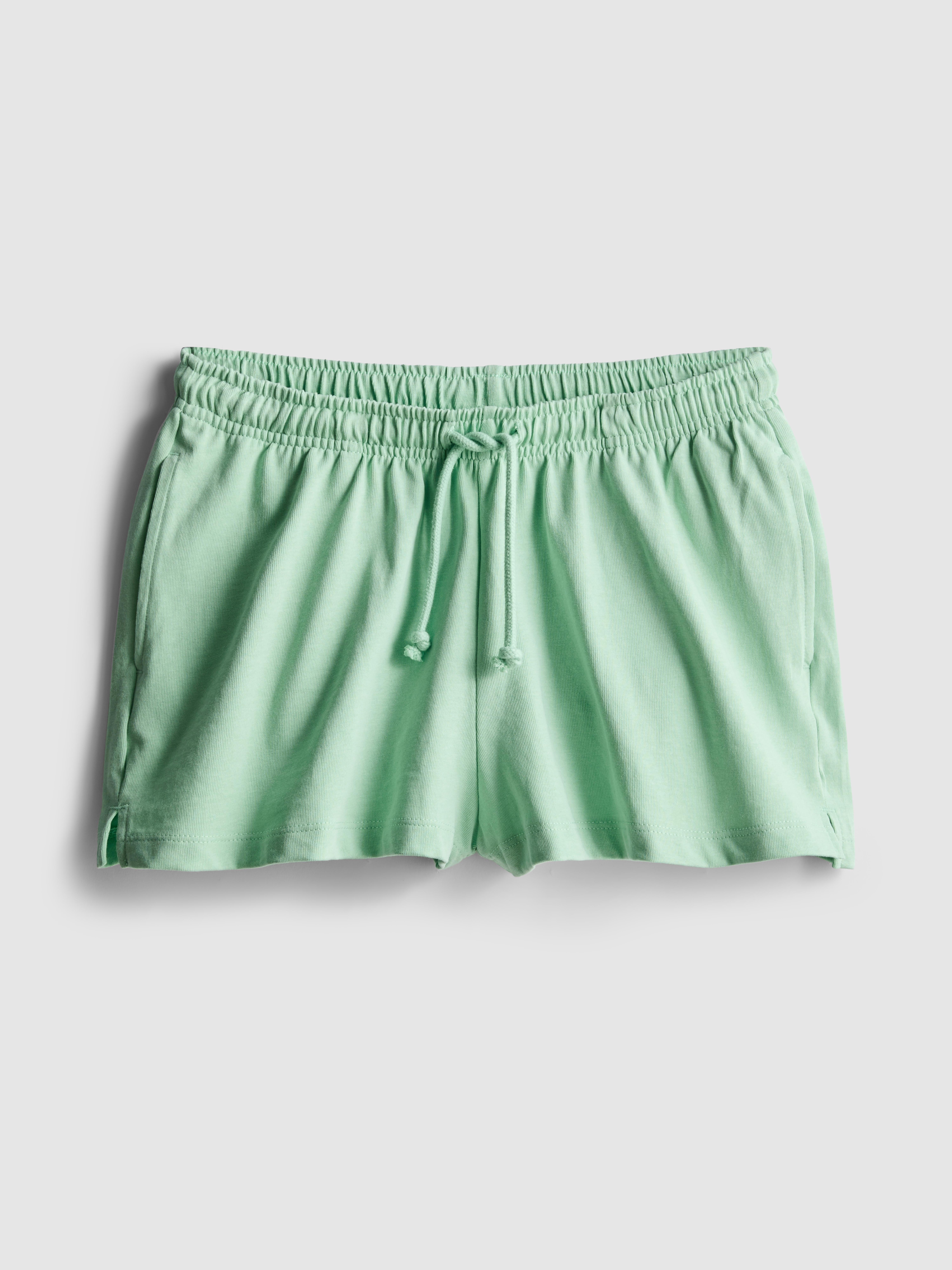 Calções puro algodão - Verde-menta - Mulher | Primark