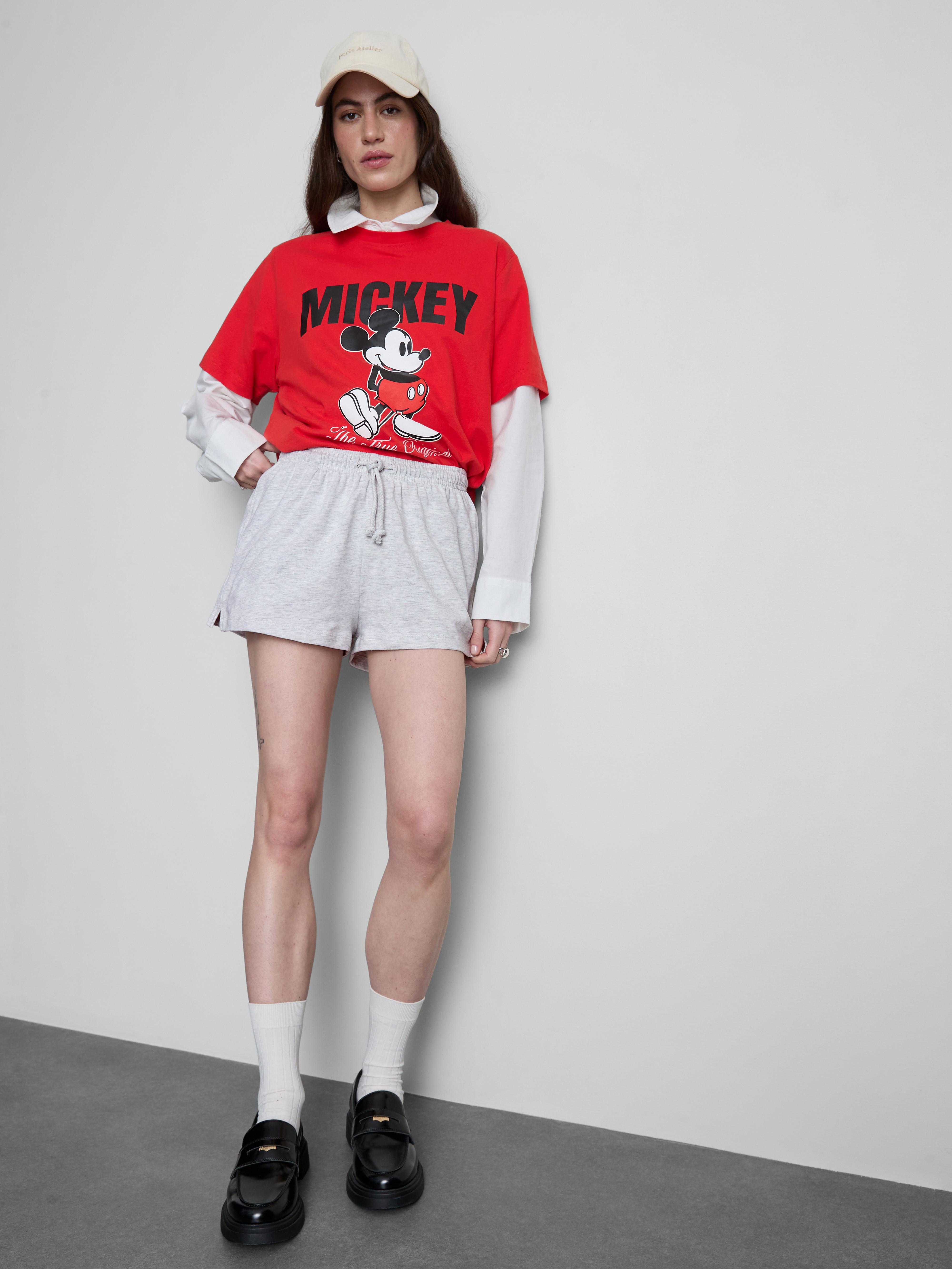 Womens Grey Marl Pure Cotton Shorts | Primark