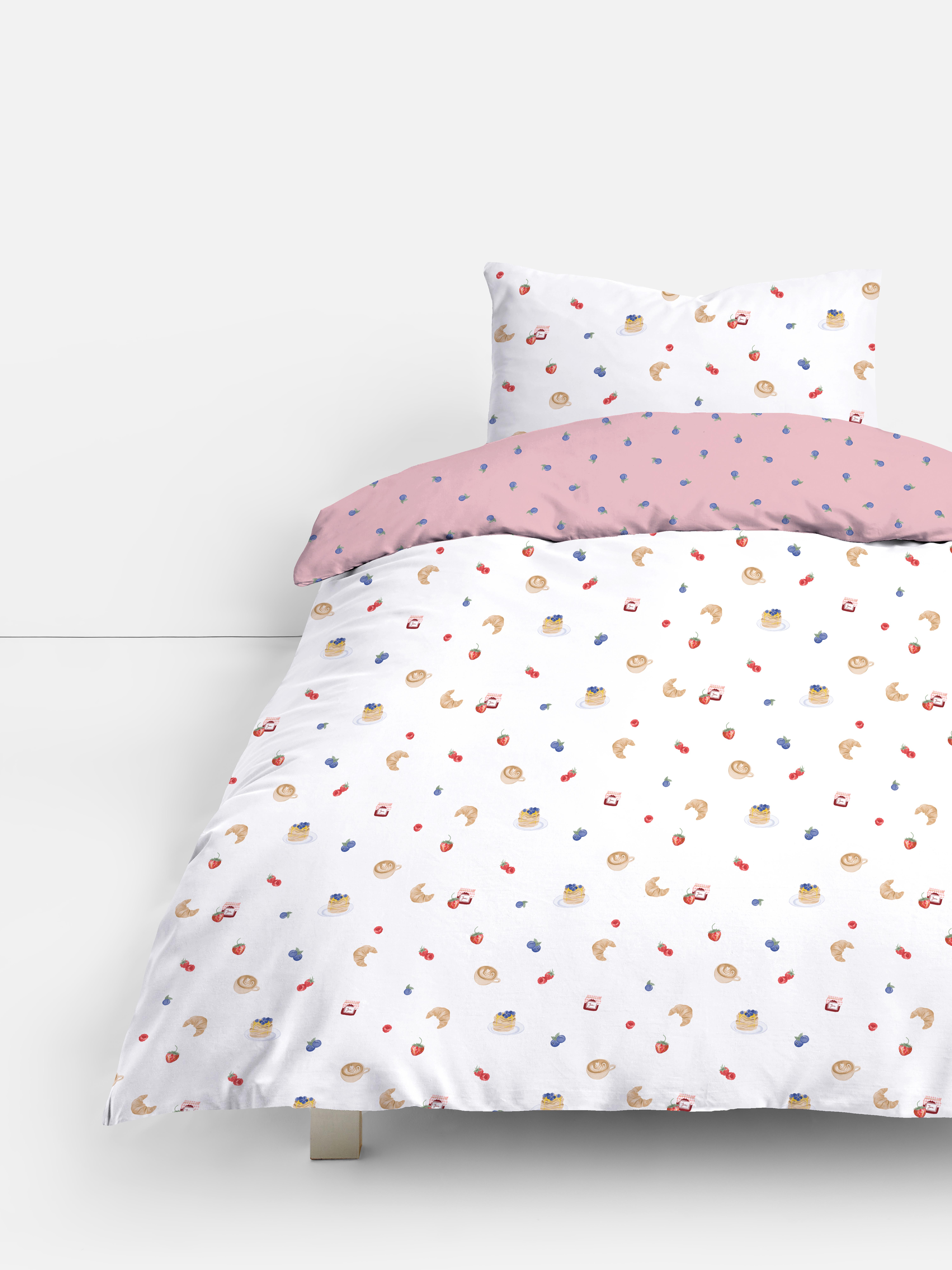 Pink Sweet Treats Single Duvet Cover Set | Primark