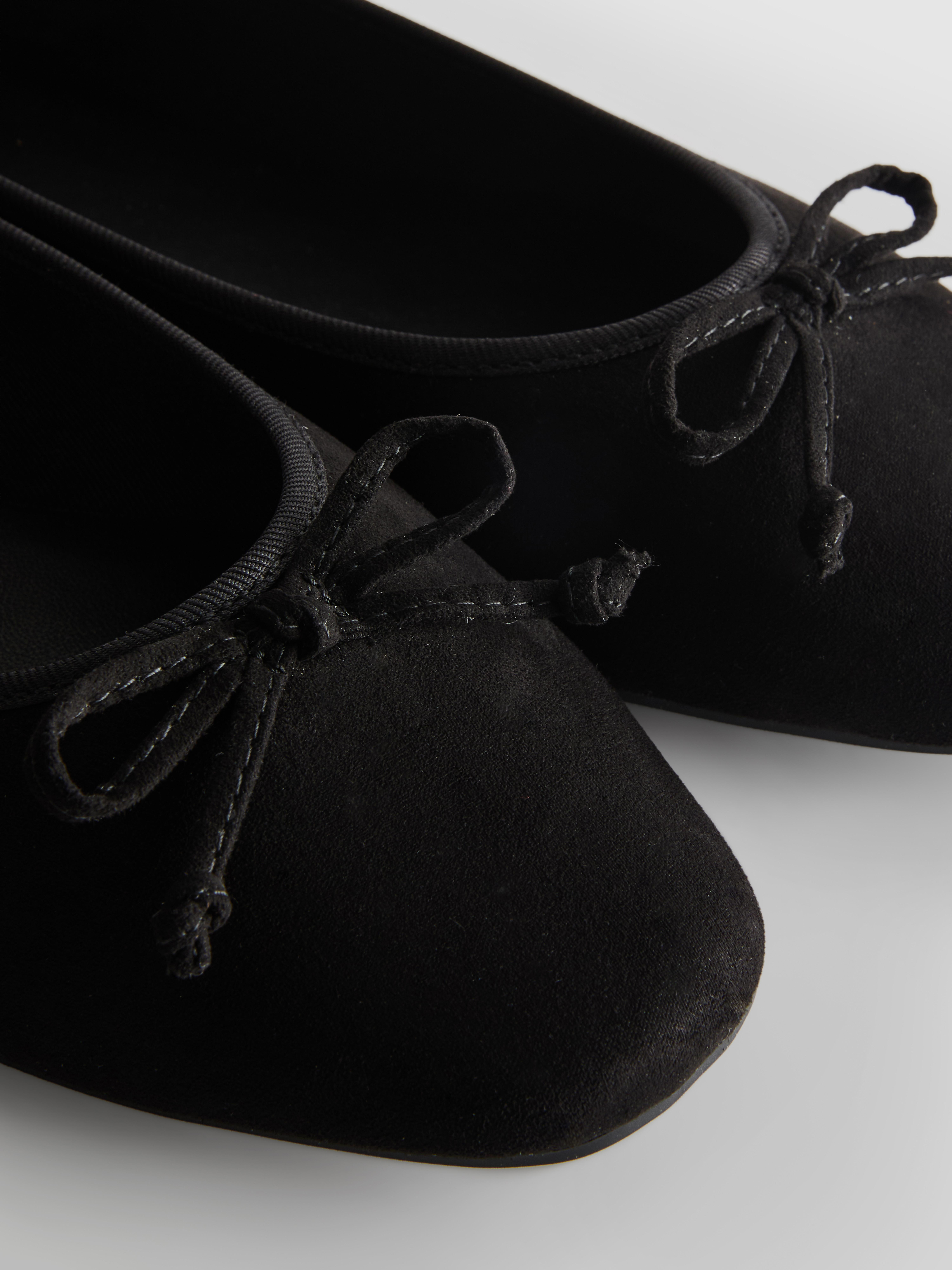 Womens Black Wide Fit Ballet Pumps | Primark
