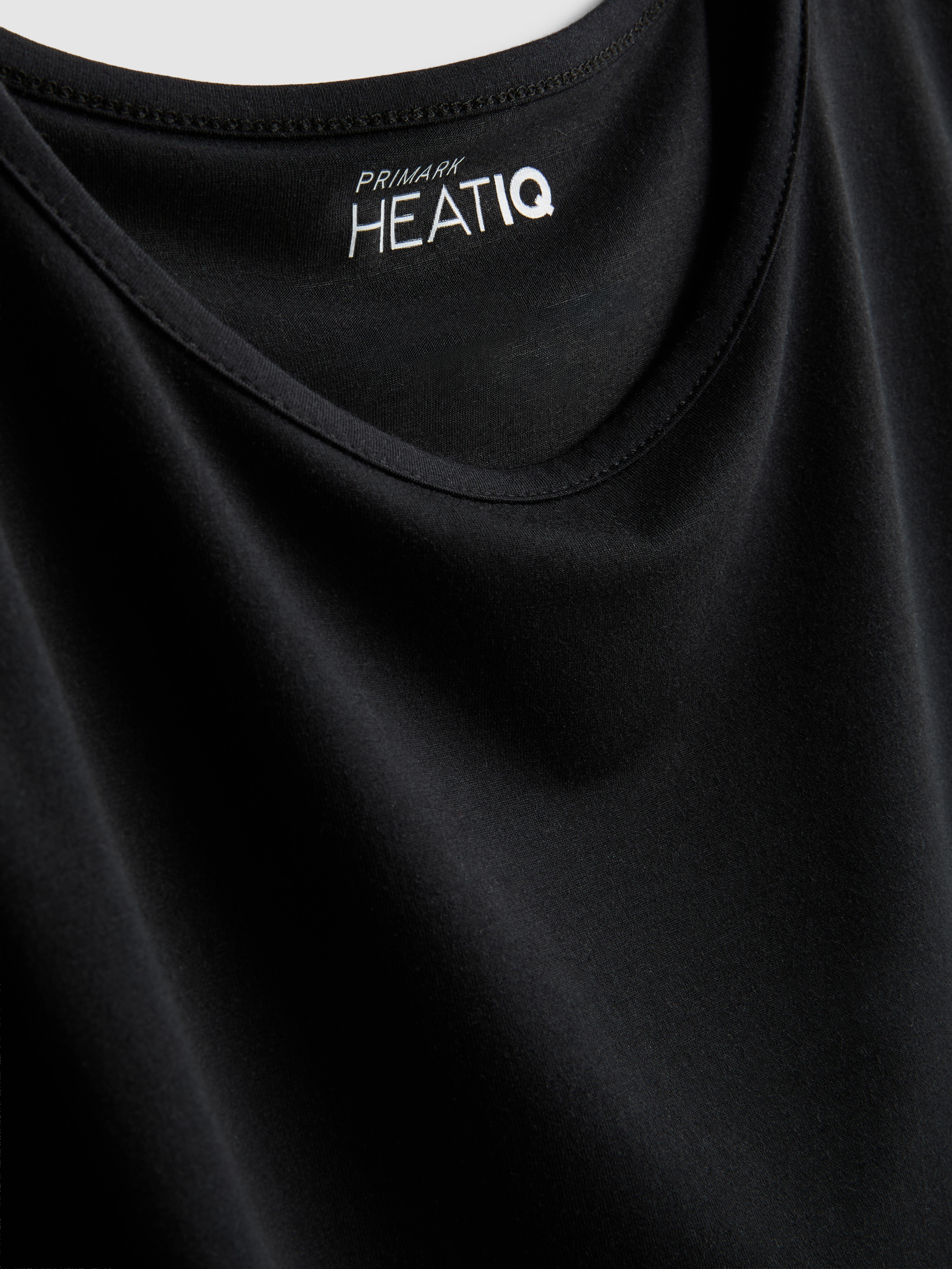 Womens Black The Edit Primark Heat IQ Warm Long Sleeve Thermal Top ...