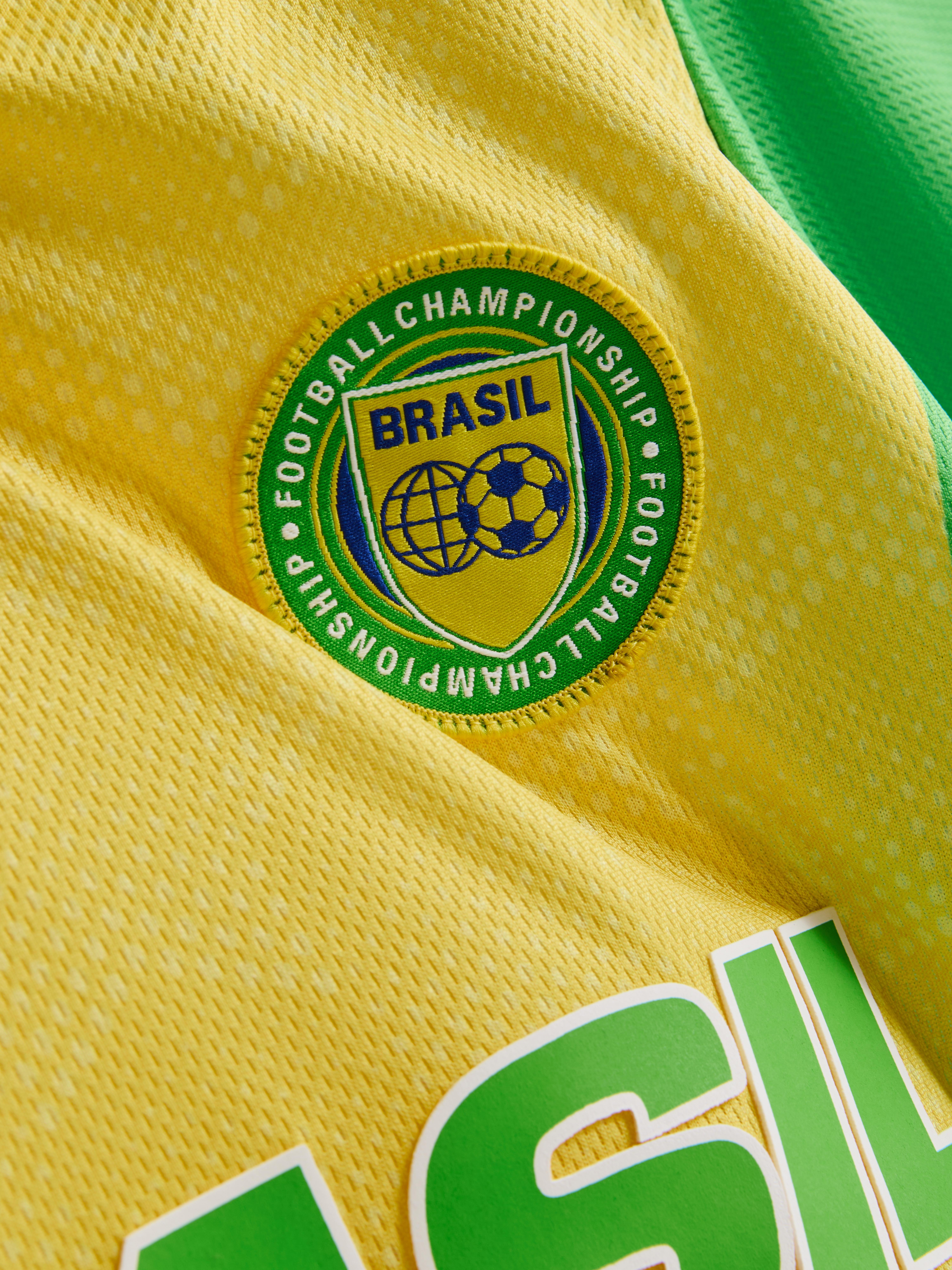 Boys Yellow 7-15yrs | Brazil Football Jersey | Primark