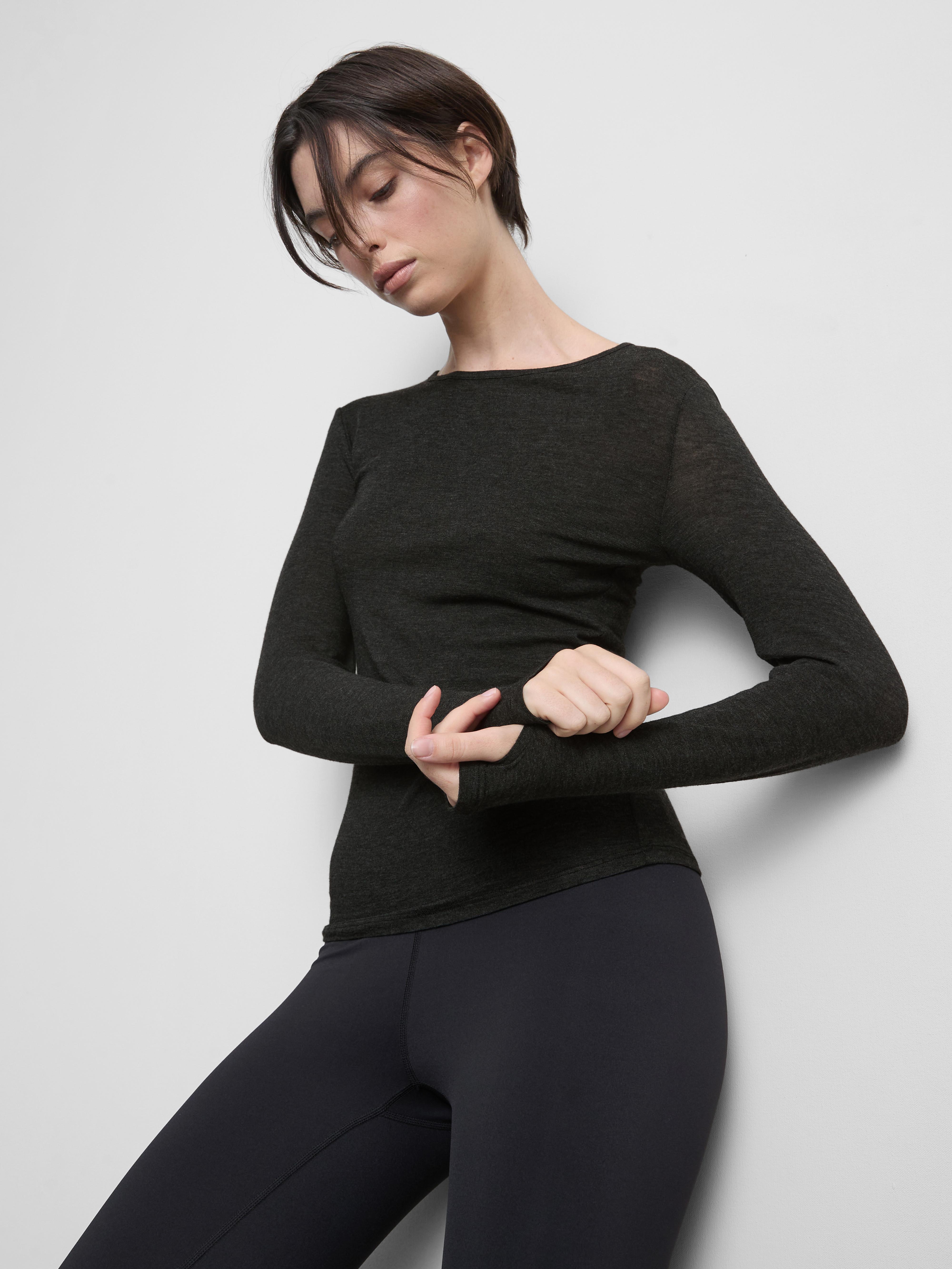 Womens Charcoal Primark Heat IQ Warm Thermal Top | Primark
