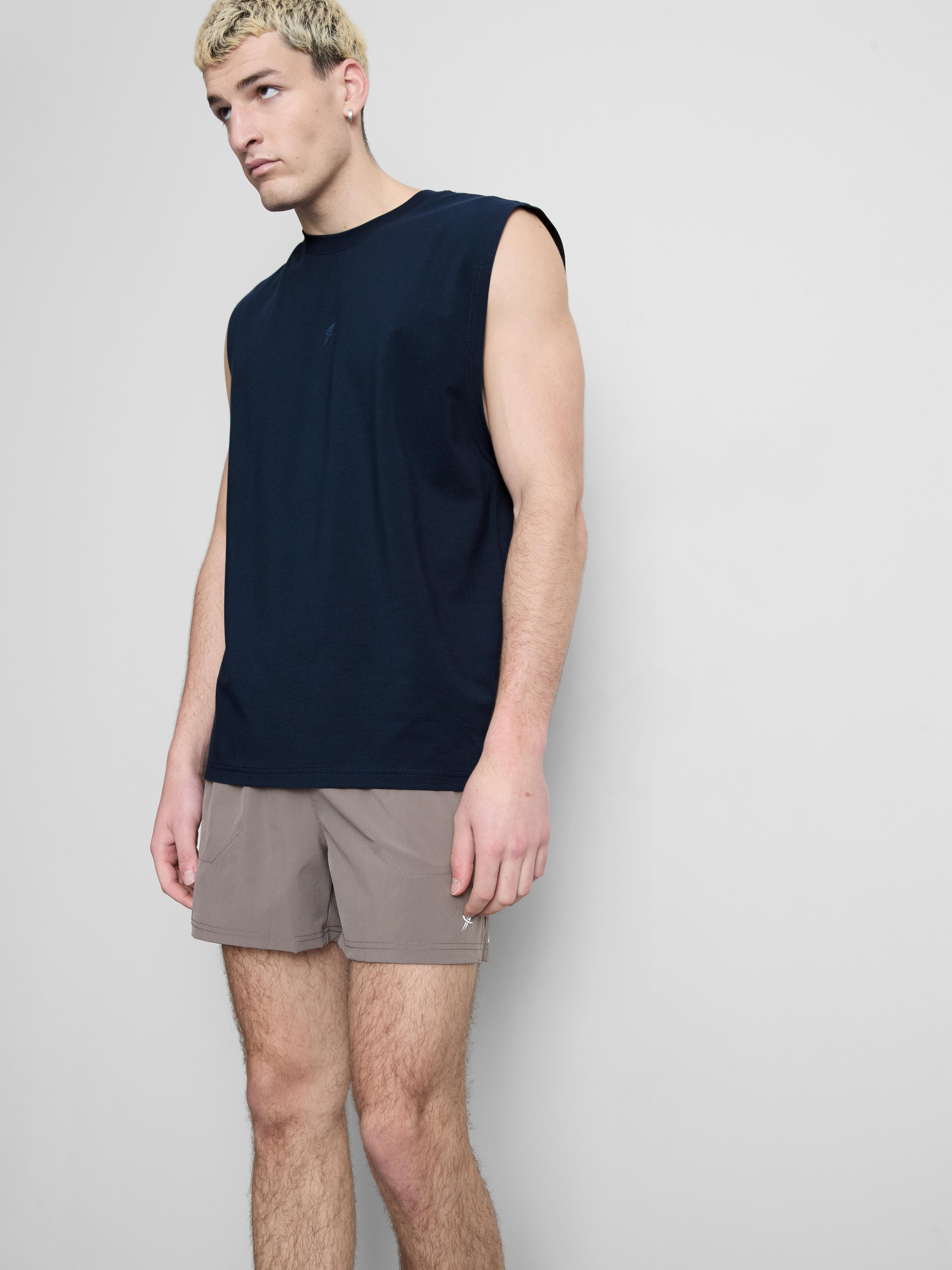 Mens Navy Active Tank Top | Primark