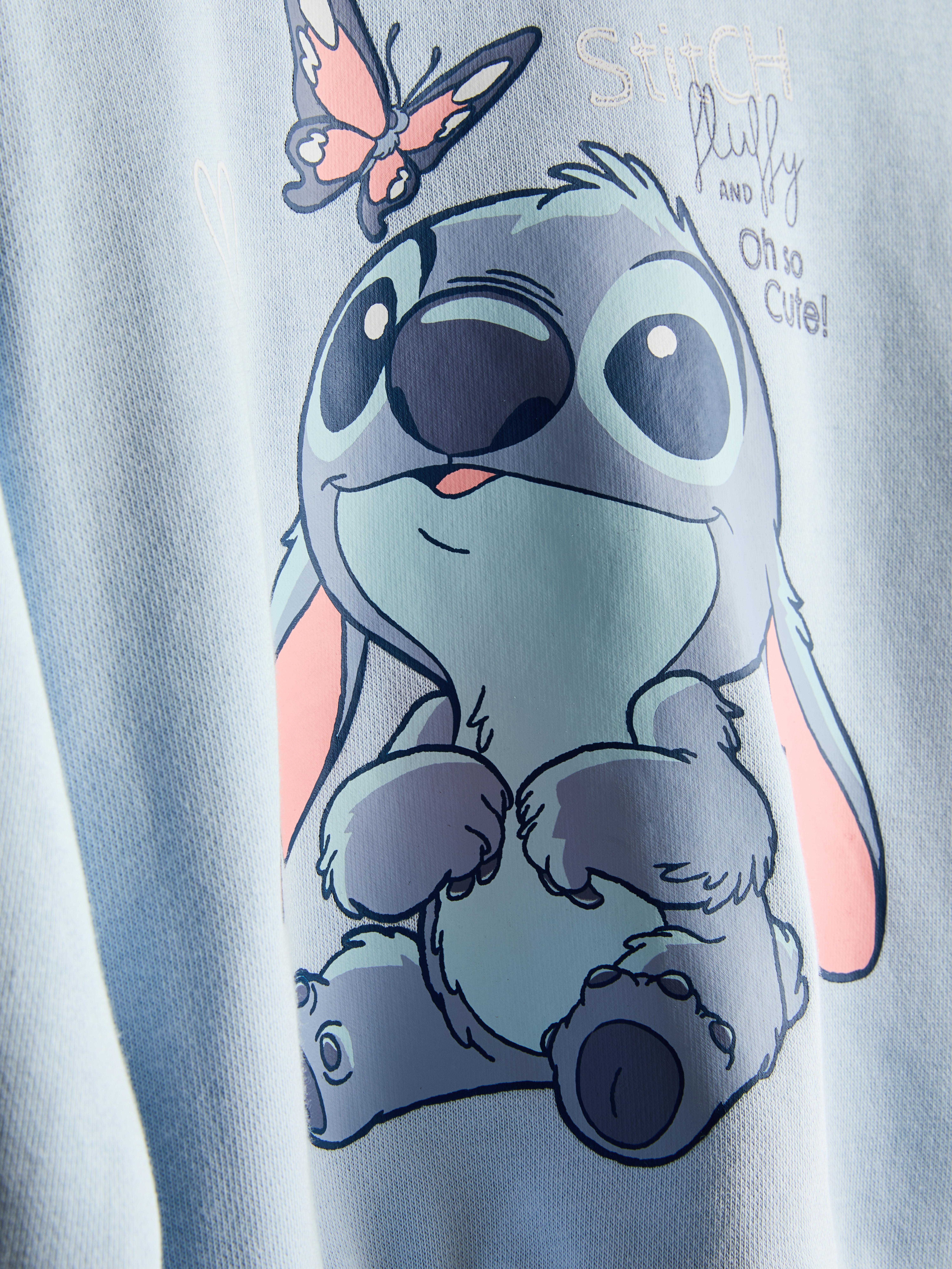 Girls Light Blue 1.5-8yrs | Disney’s Stitch Sweatshirt | Primark