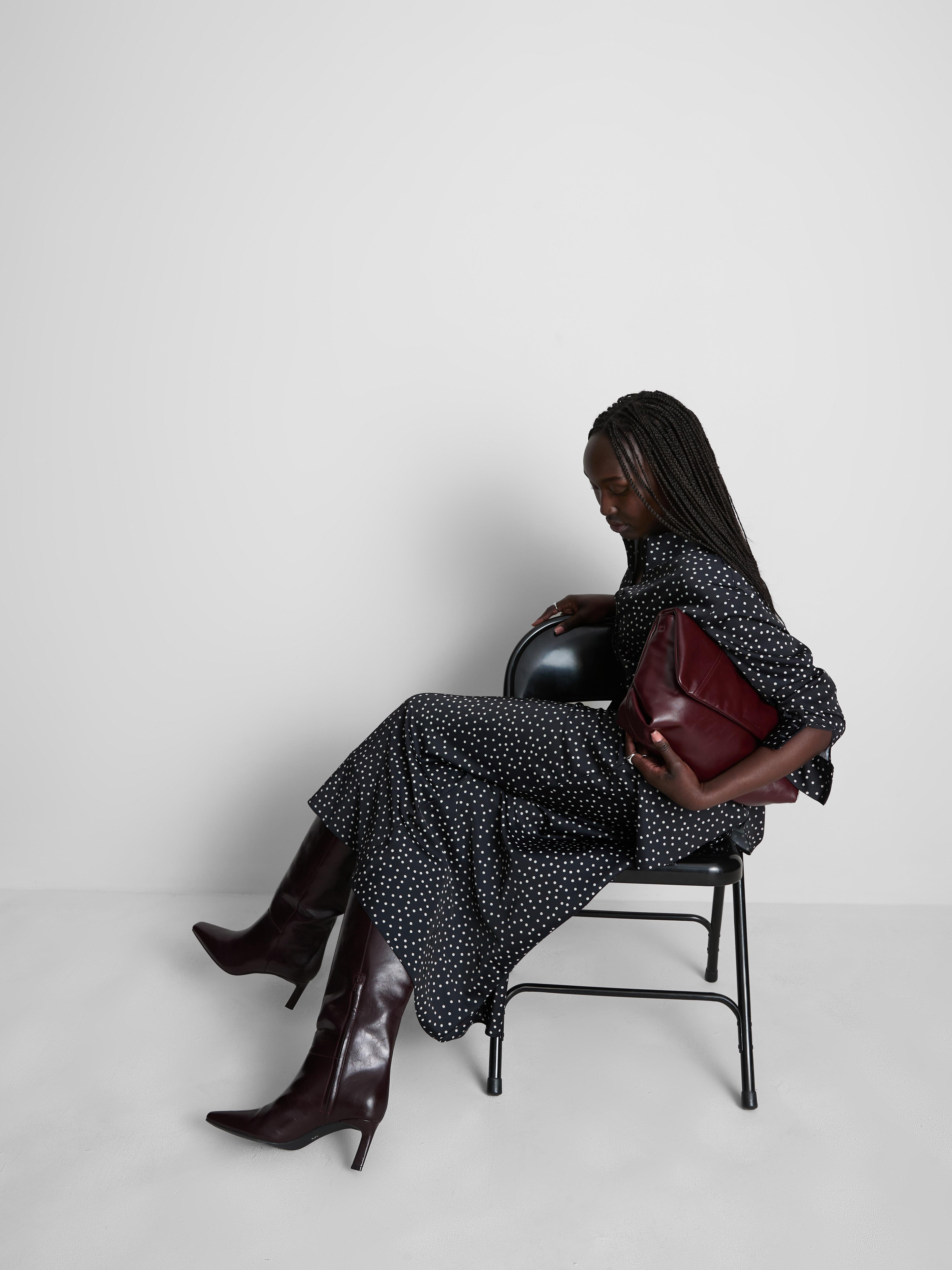 Black Satin Hair Bonnet | Primark