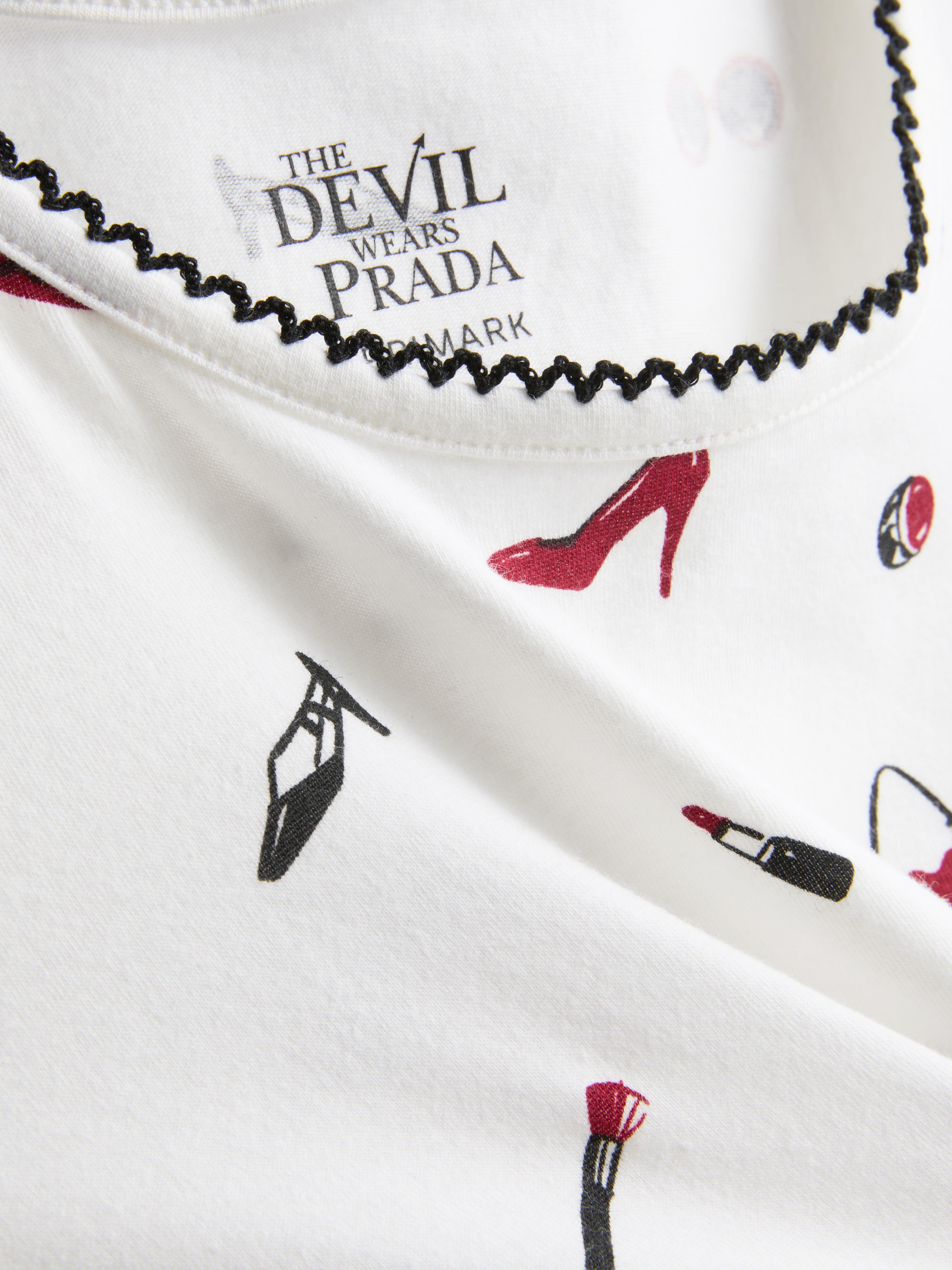 Womens Ivory The Devil Wears Prada Graphic Cami Pyjamas | Primark