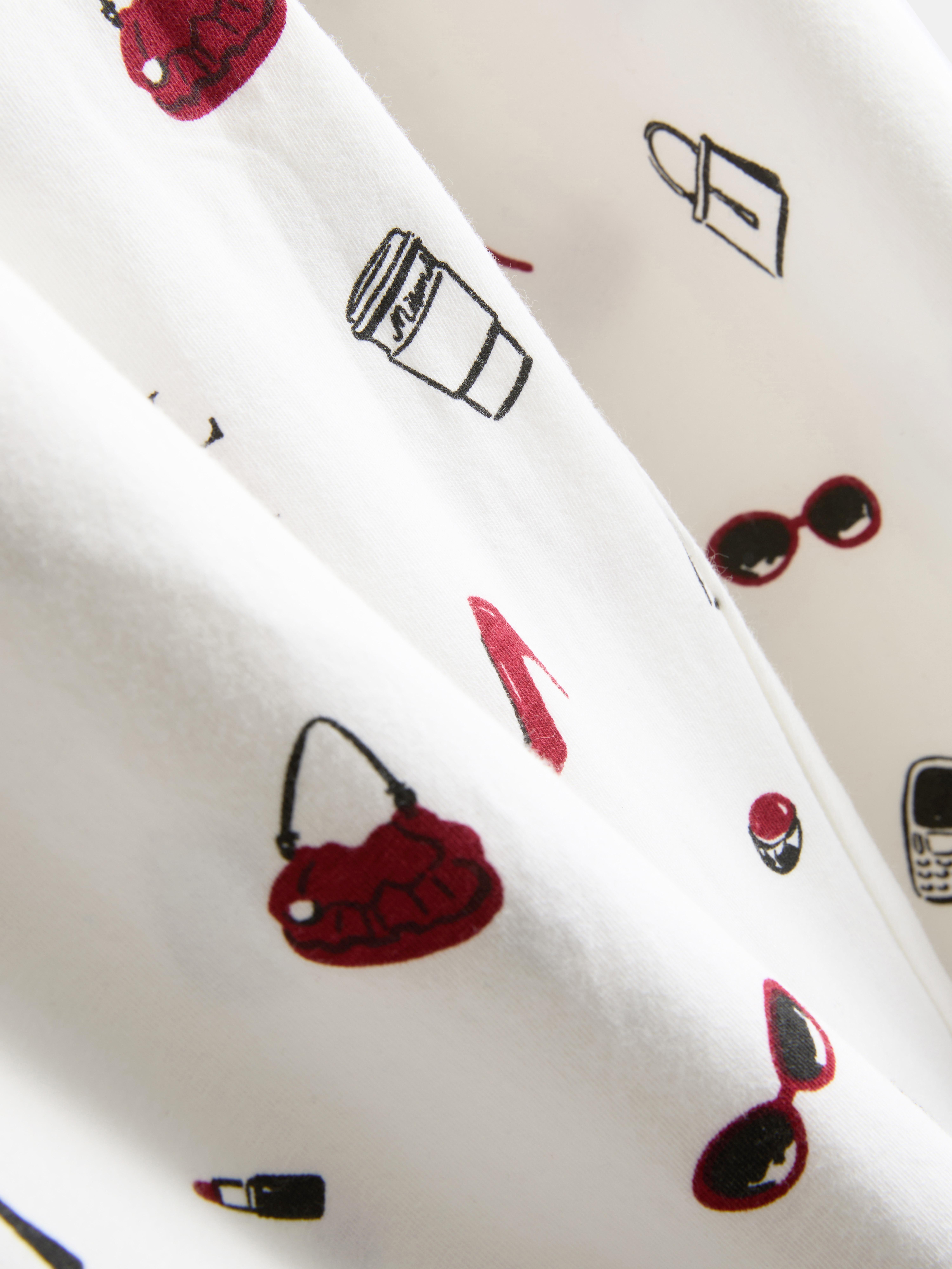 Womens Ivory The Devil Wears Prada Graphic Cami Pyjamas | Primark