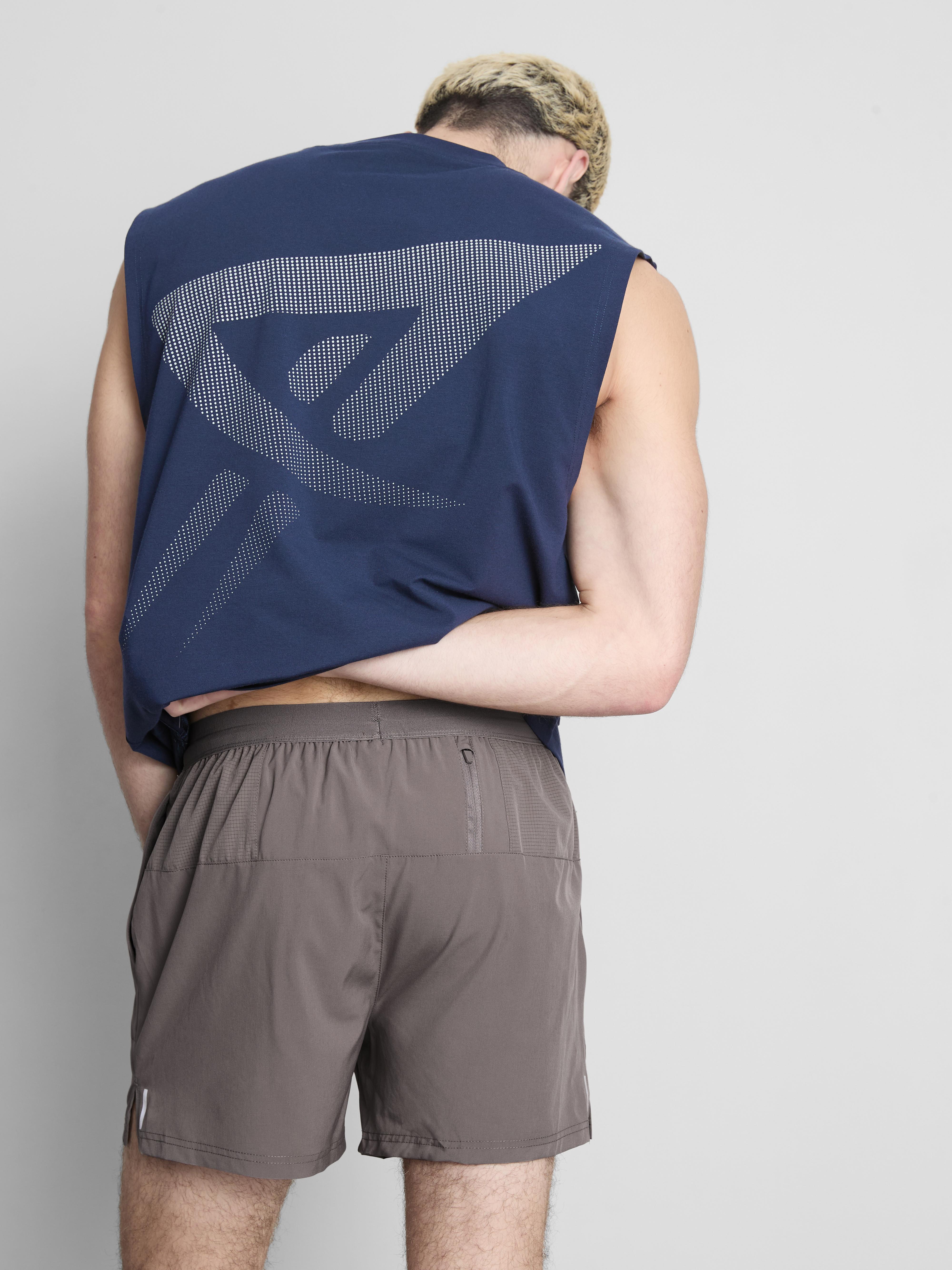 Mens Grey 2pk Running Shorts | Primark