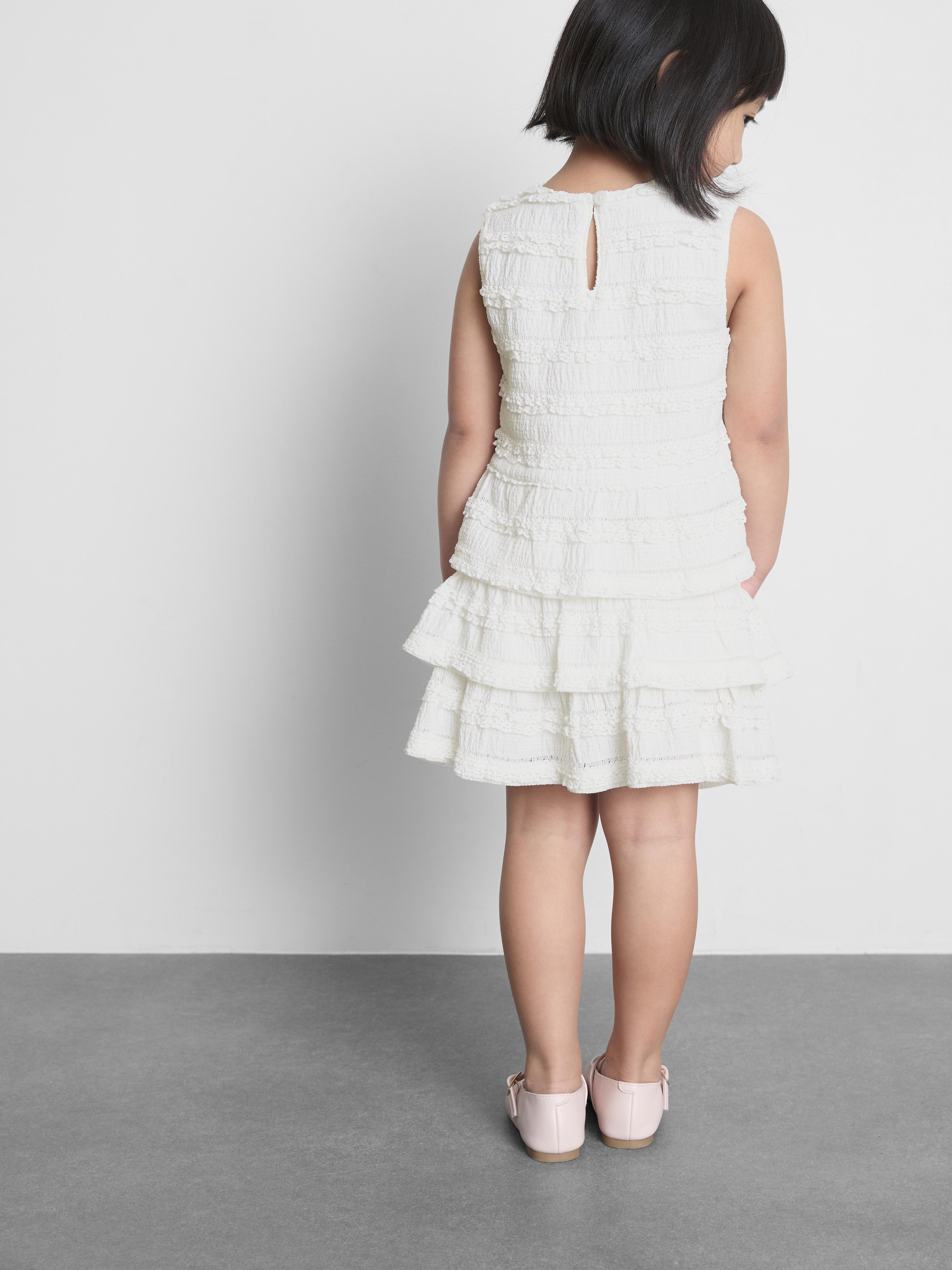 1,5-9 anni | Skort a balze con bordo in pizzo - Bianco - Bambina | Primark