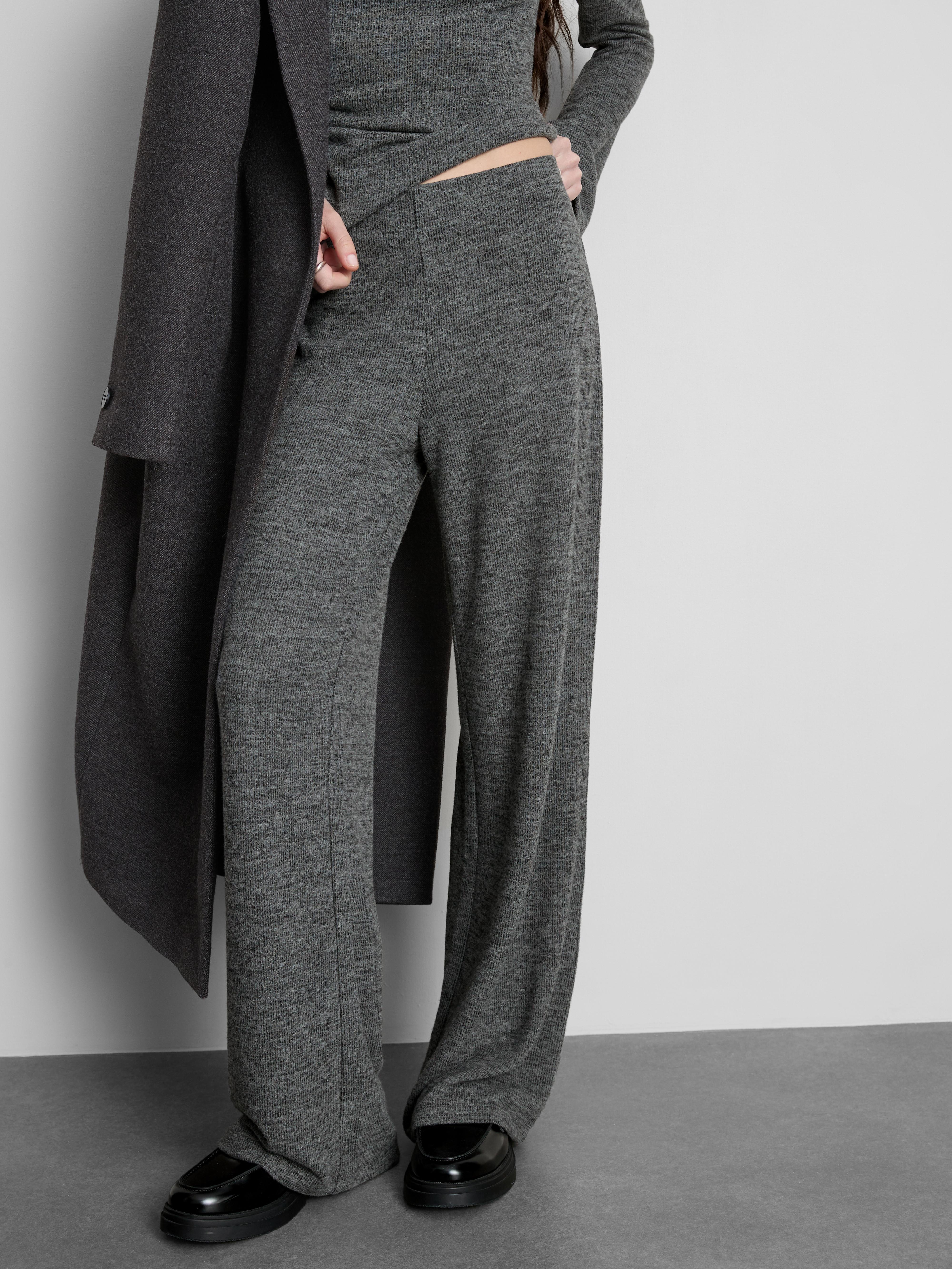Bequeme Loungehose mit geradem Bein - Anthrazitfarben - Damen | Primark