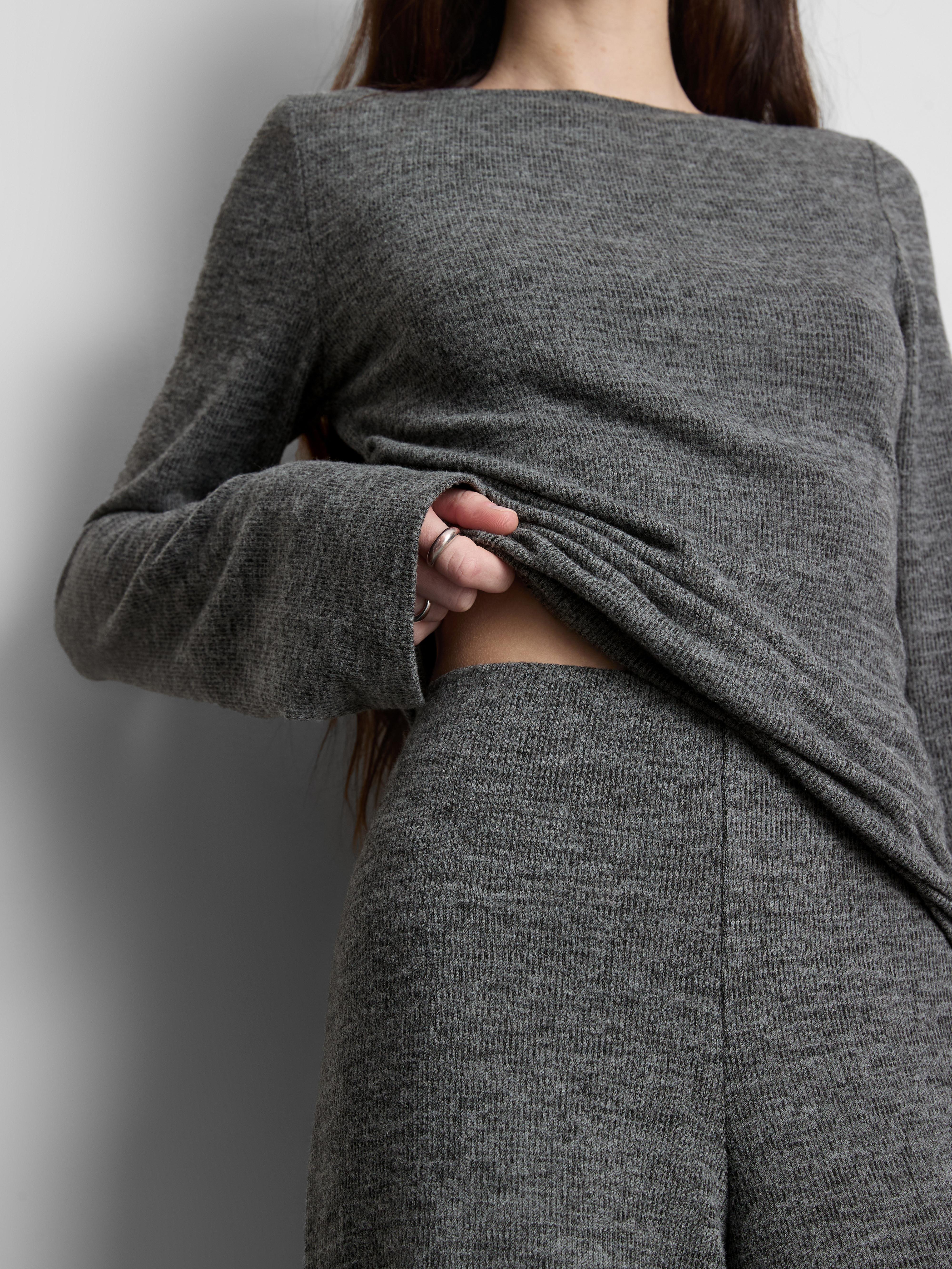 Bequeme Loungehose mit geradem Bein - Anthrazitfarben - Damen | Primark