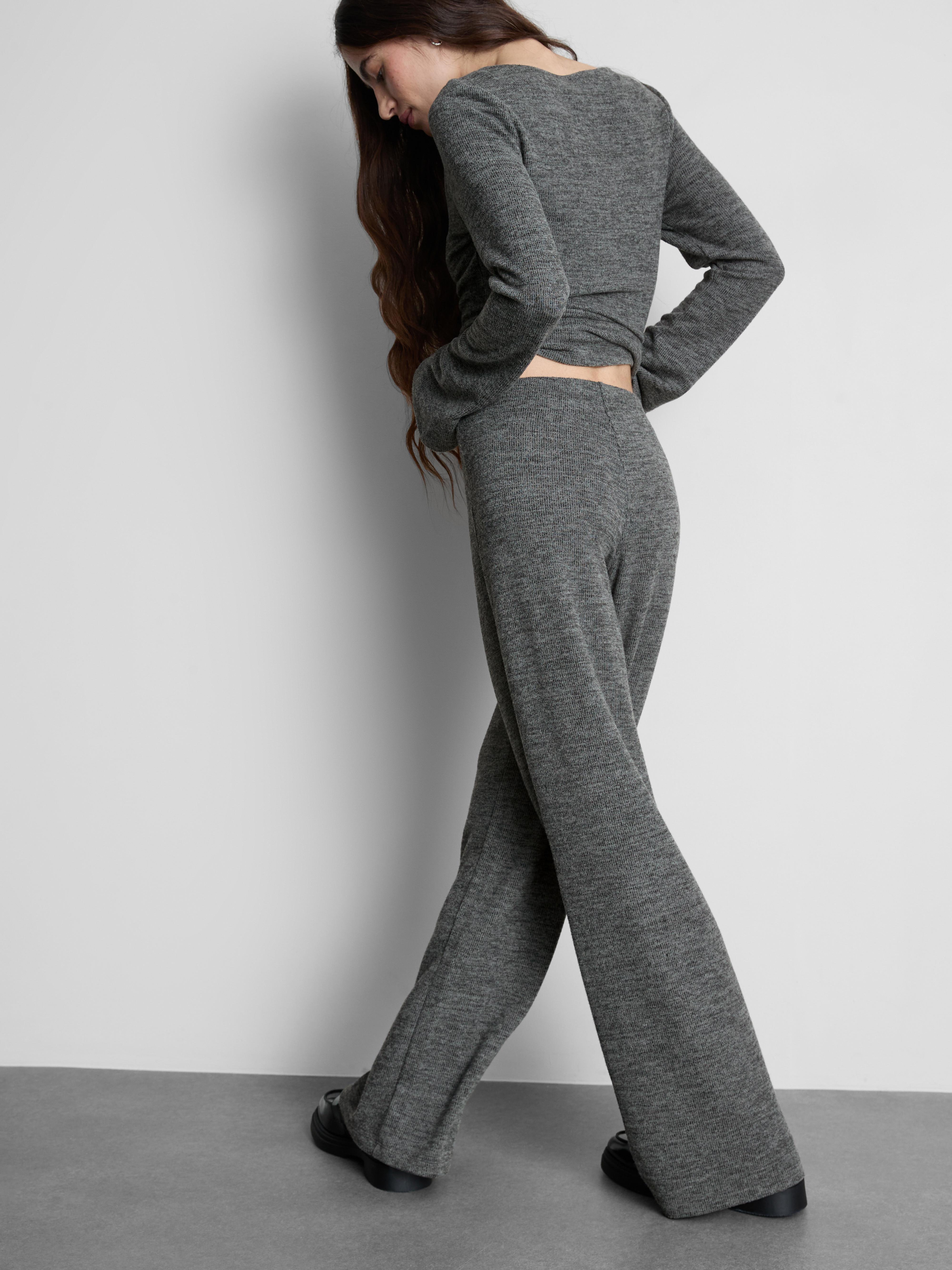 Bequeme Loungehose mit geradem Bein - Anthrazitfarben - Damen | Primark