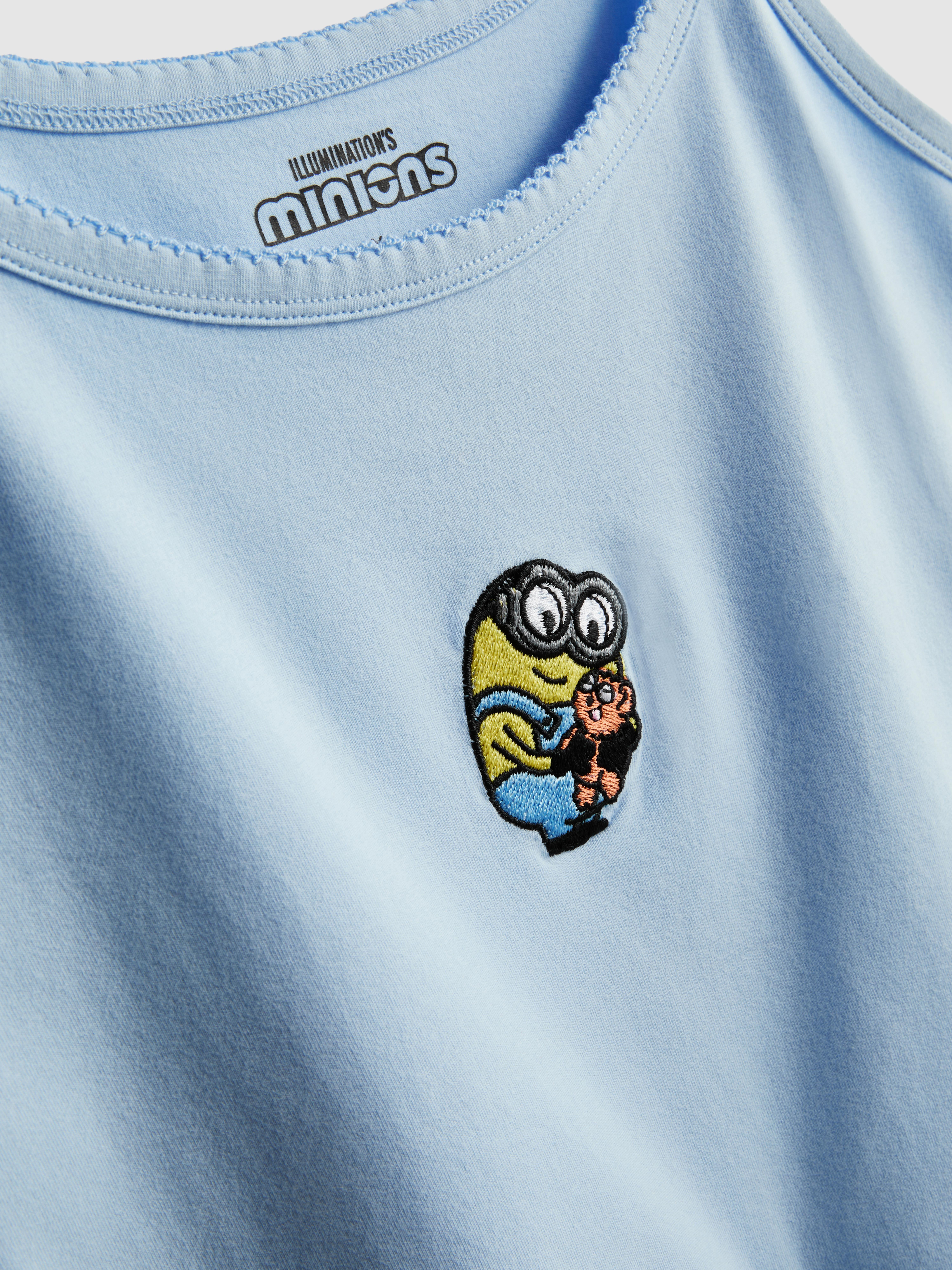 Womens Light Blue Despicable Me Minions Cami Shorty Pyjamas | Primark