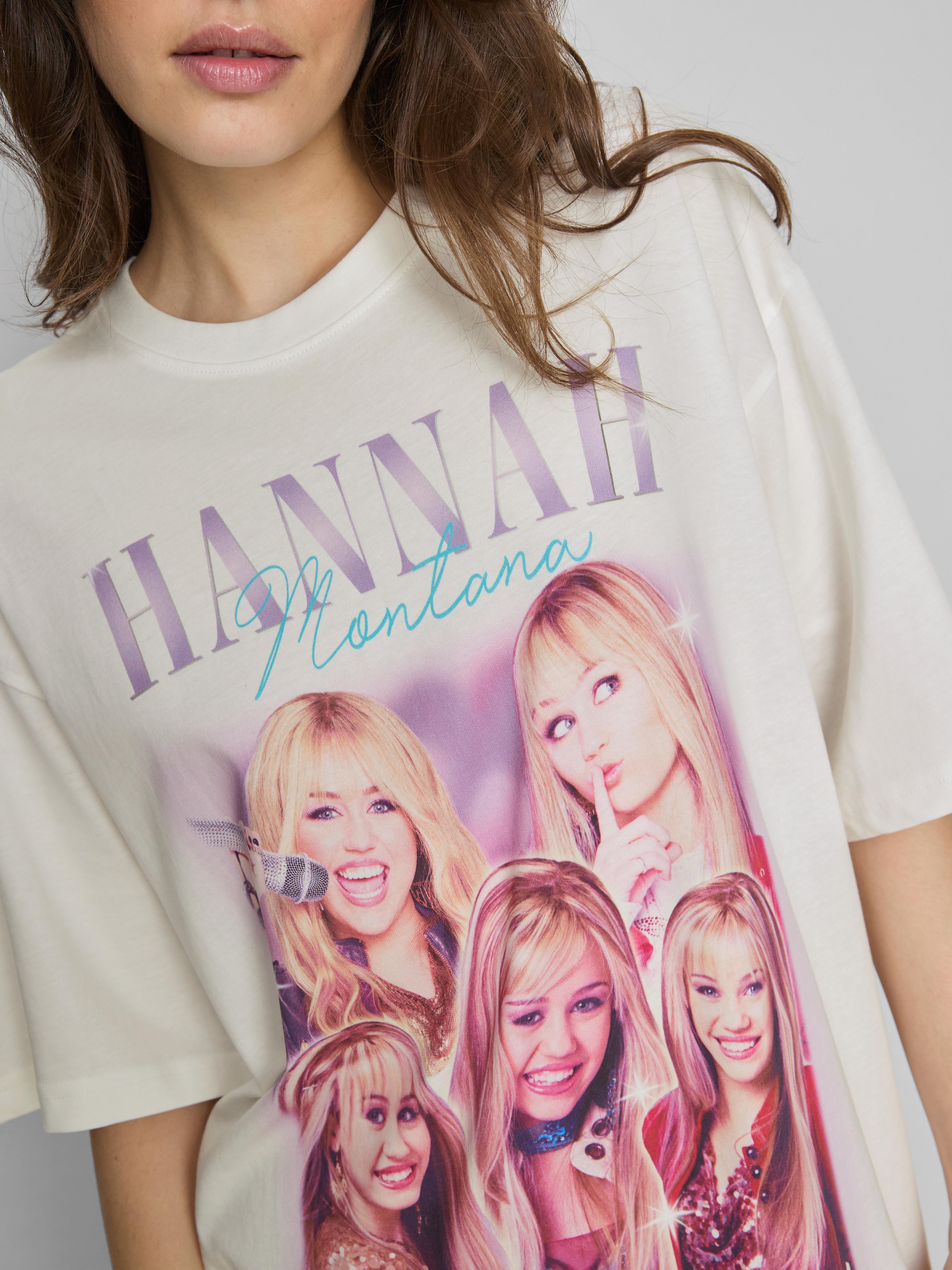 Womens Ivory Disney's Hannah Montana Oversized Graphic Nightshirt | Primark