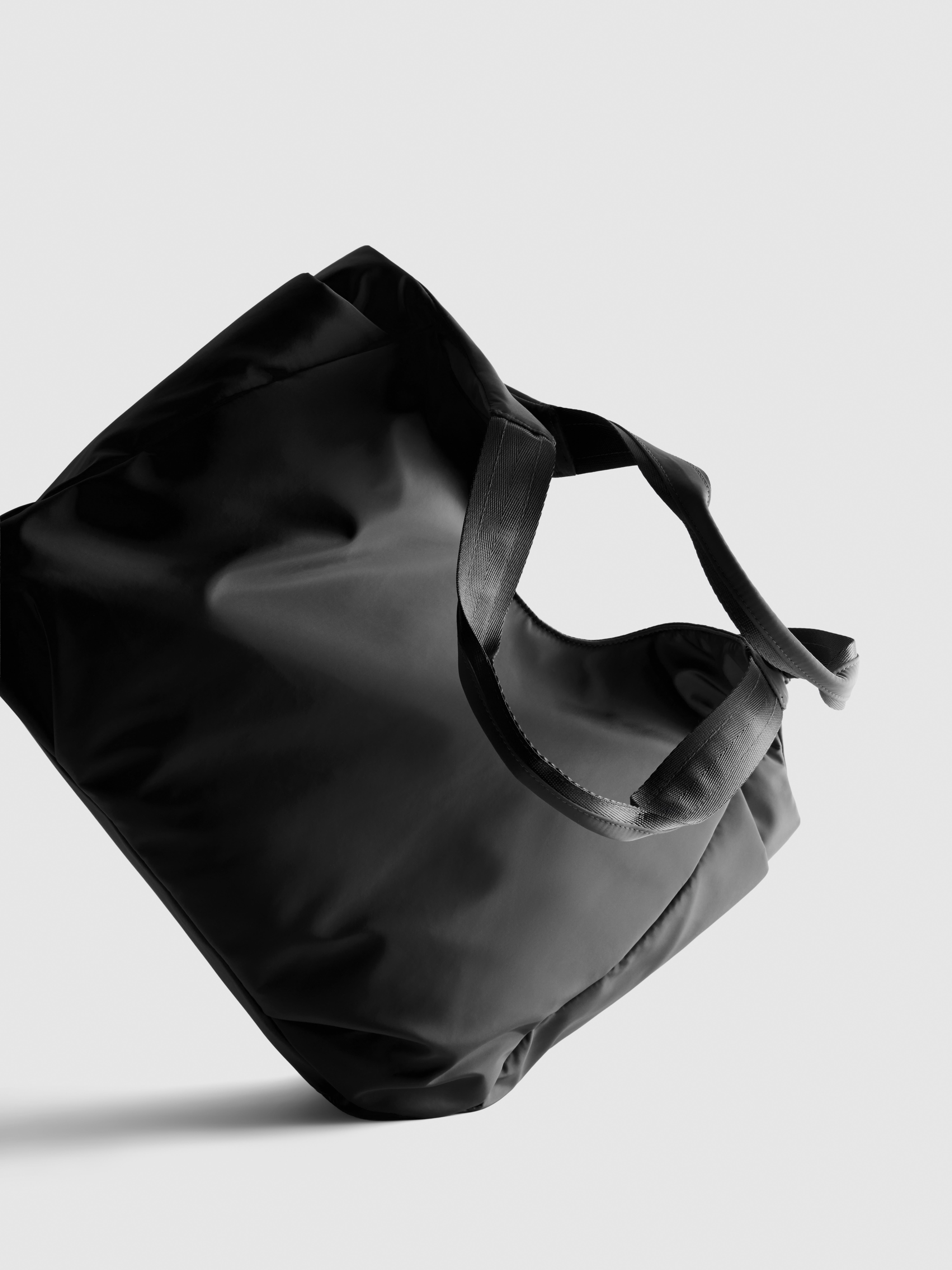 Black Padded Medium Shopper Bag | Primark