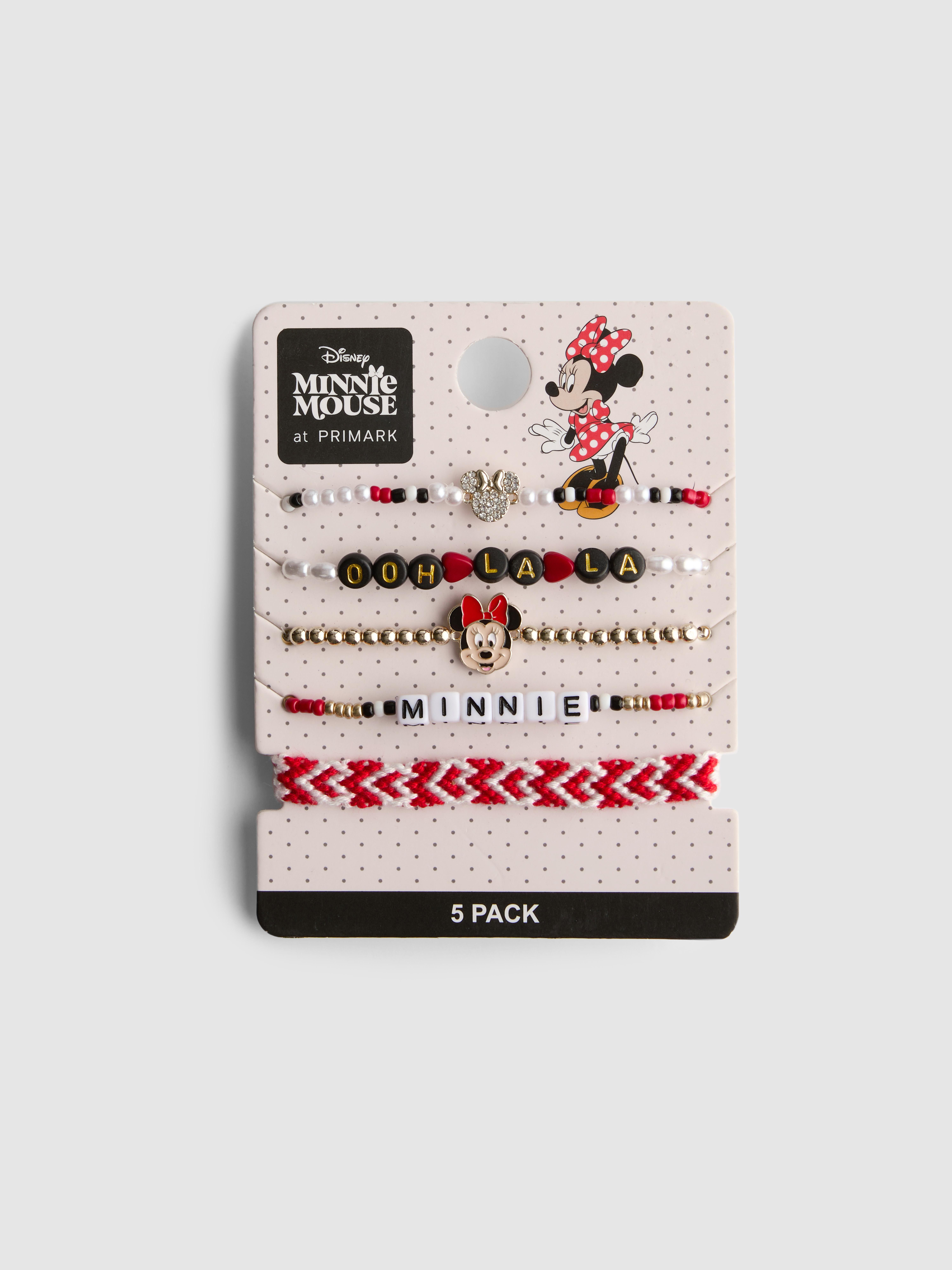„Disney Minnie Maus“ Armbandset - Rot - Damen | Primark