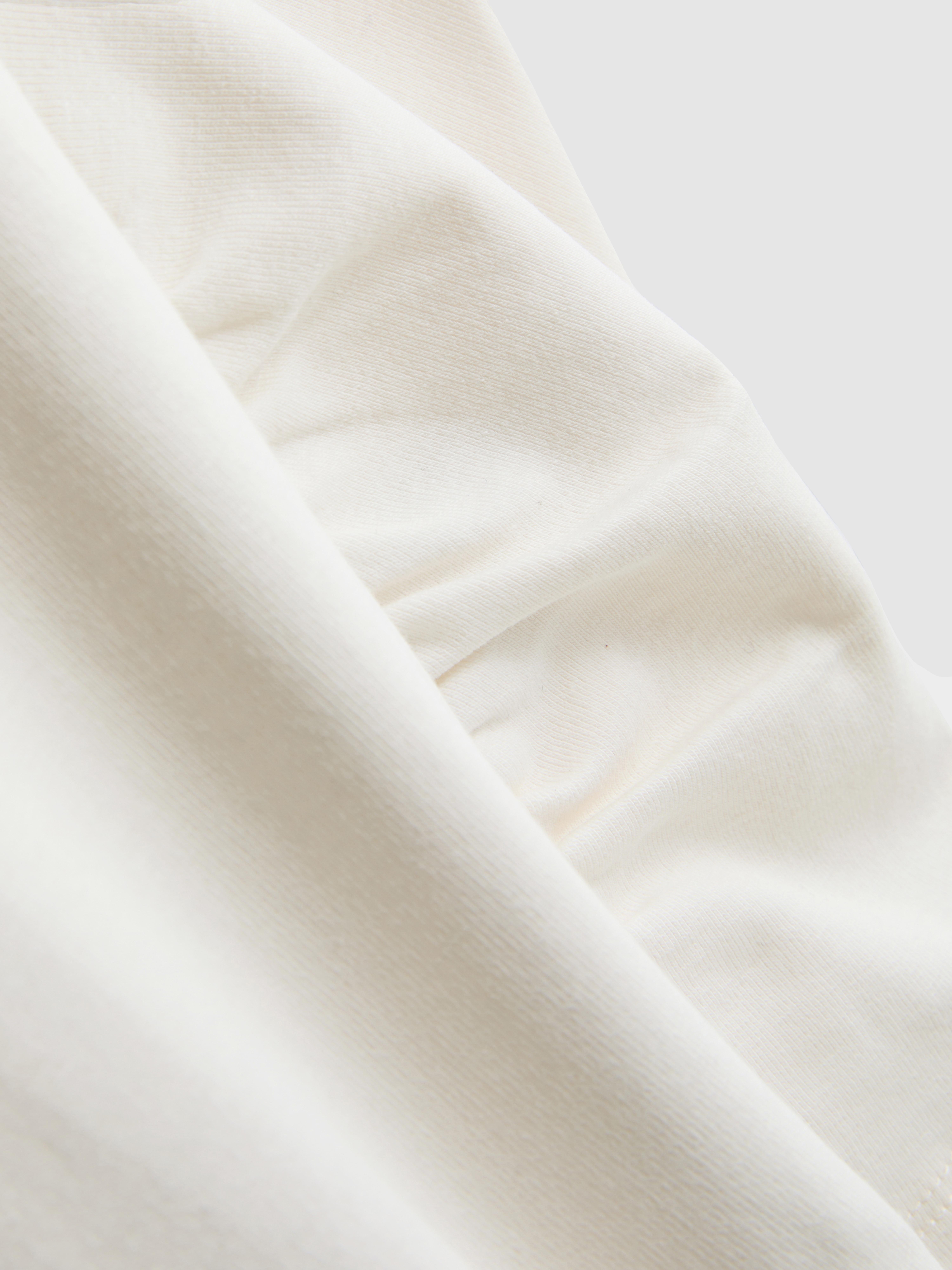 Womens Ecru The Primark Scene | Ruched Slogan Baby Tee | Primark