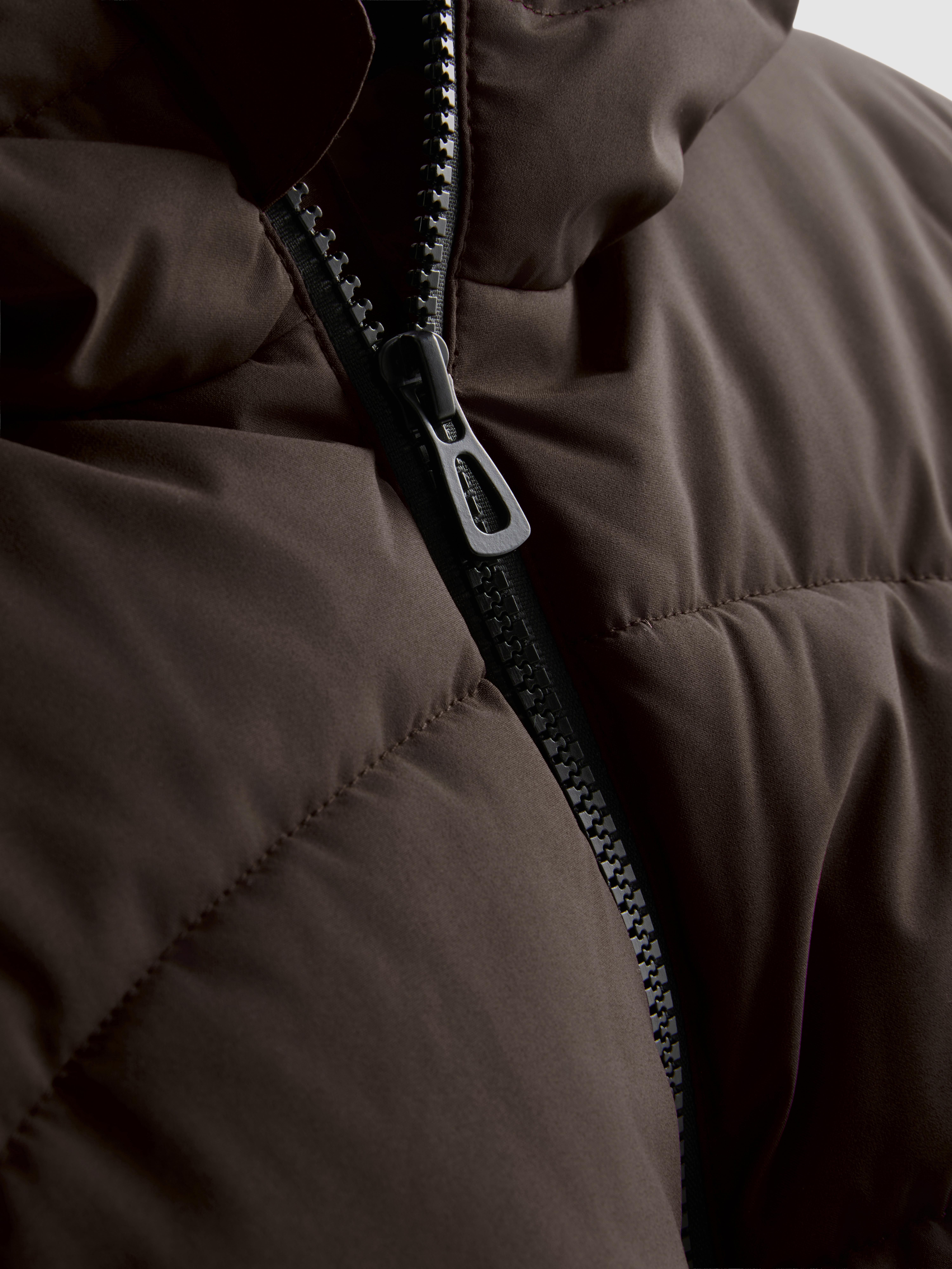 Boys Brown 7-15yrs | Hooded Puffer Jacket | Primark