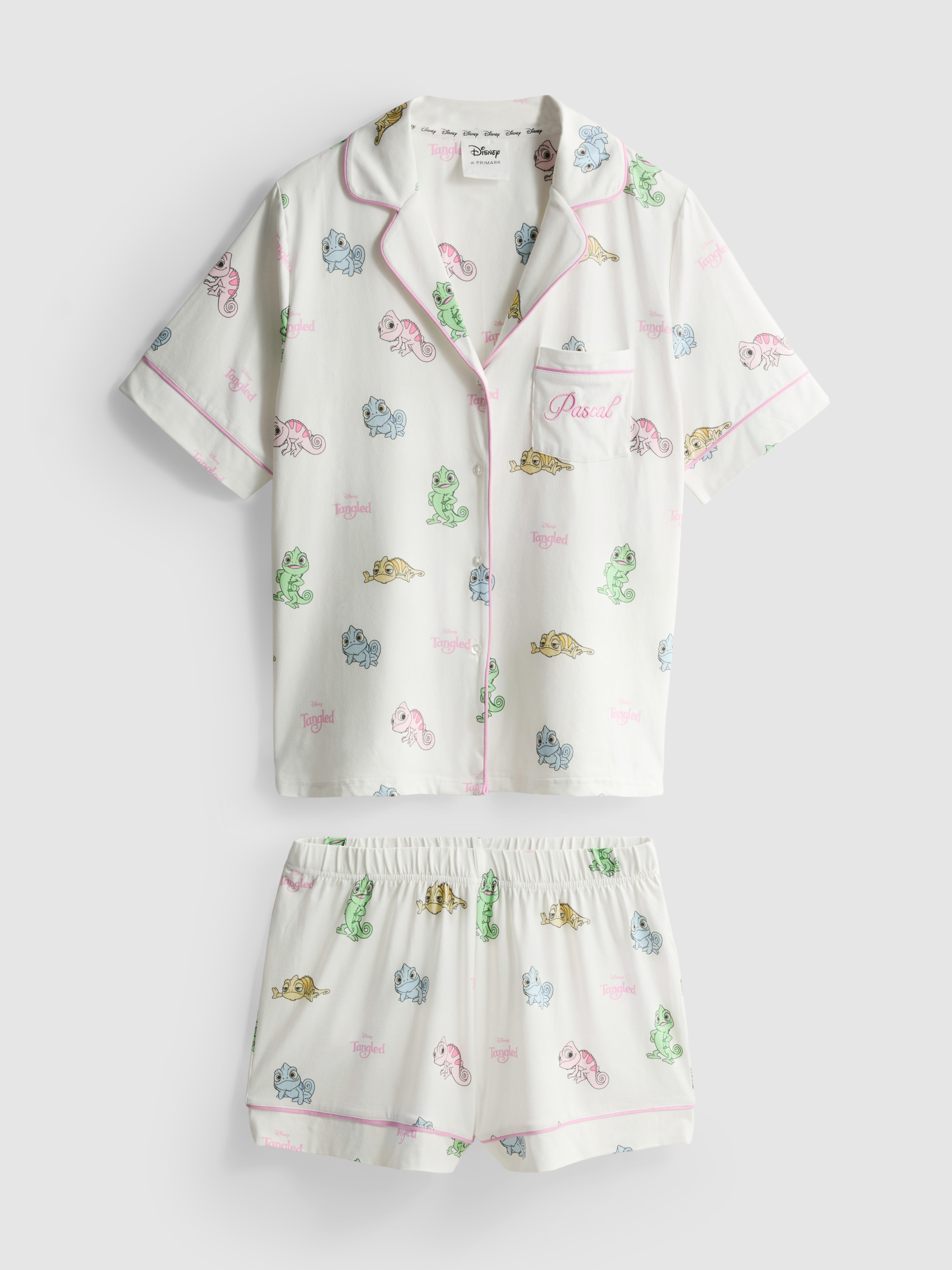 Women's Ivory Disney's Tangled Pascal Shorty Boyfriend Pyjamas | Penneys