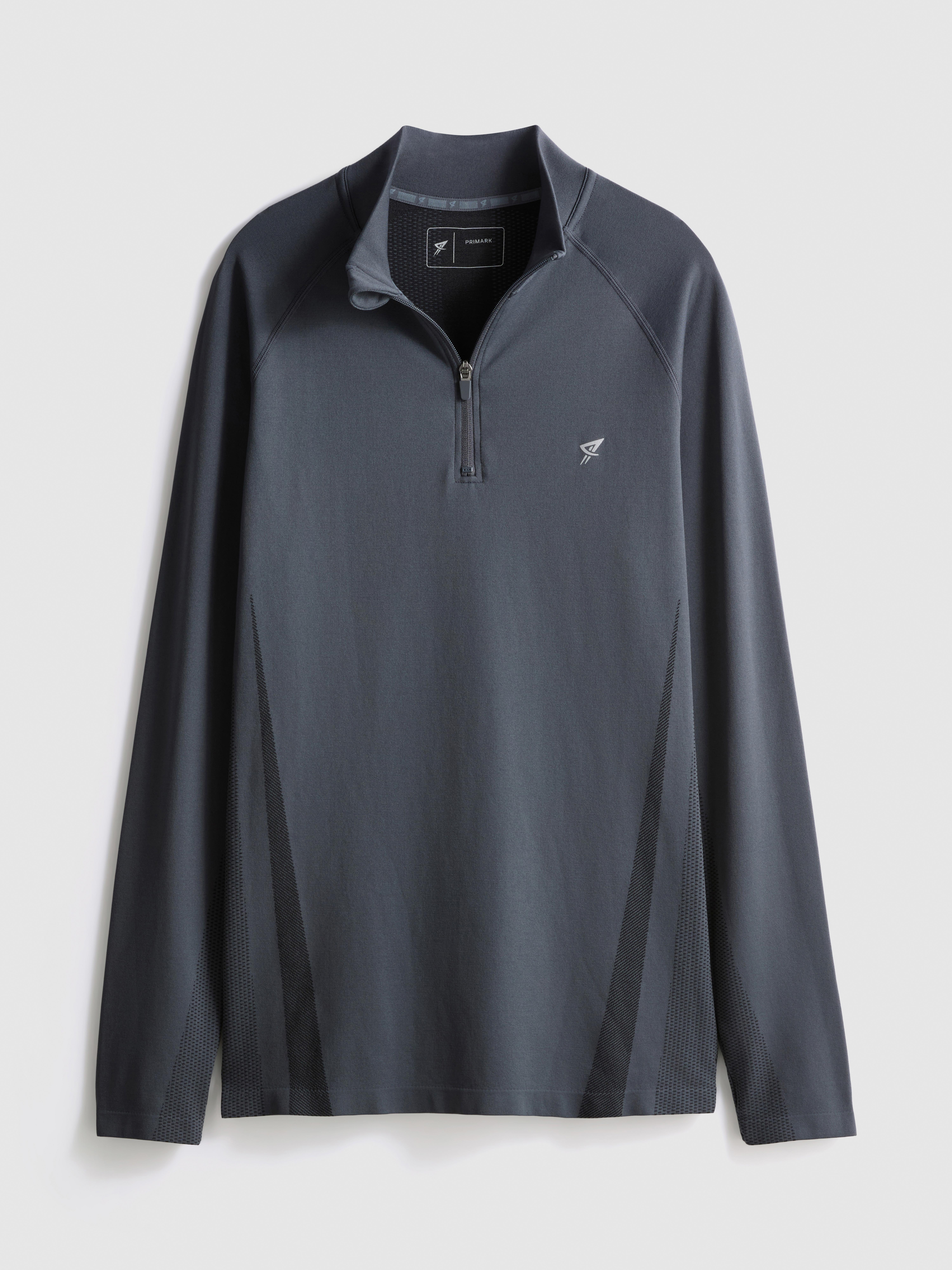 Sporttop met kwartrits - Blauw - Heren | Primark