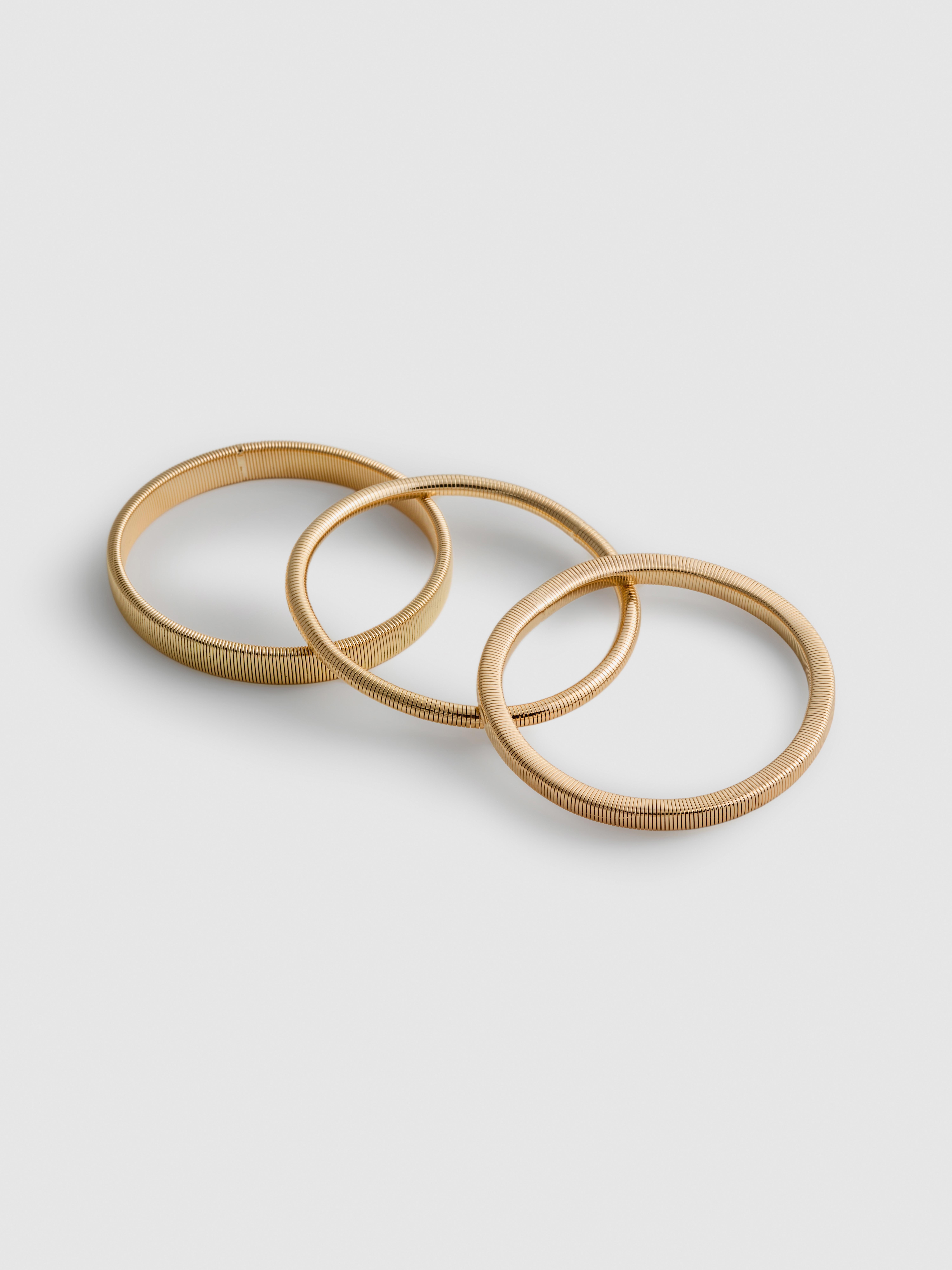 Lot de 3 bracelets joncs stretch Paula Echevarría - Jaune - | Primark