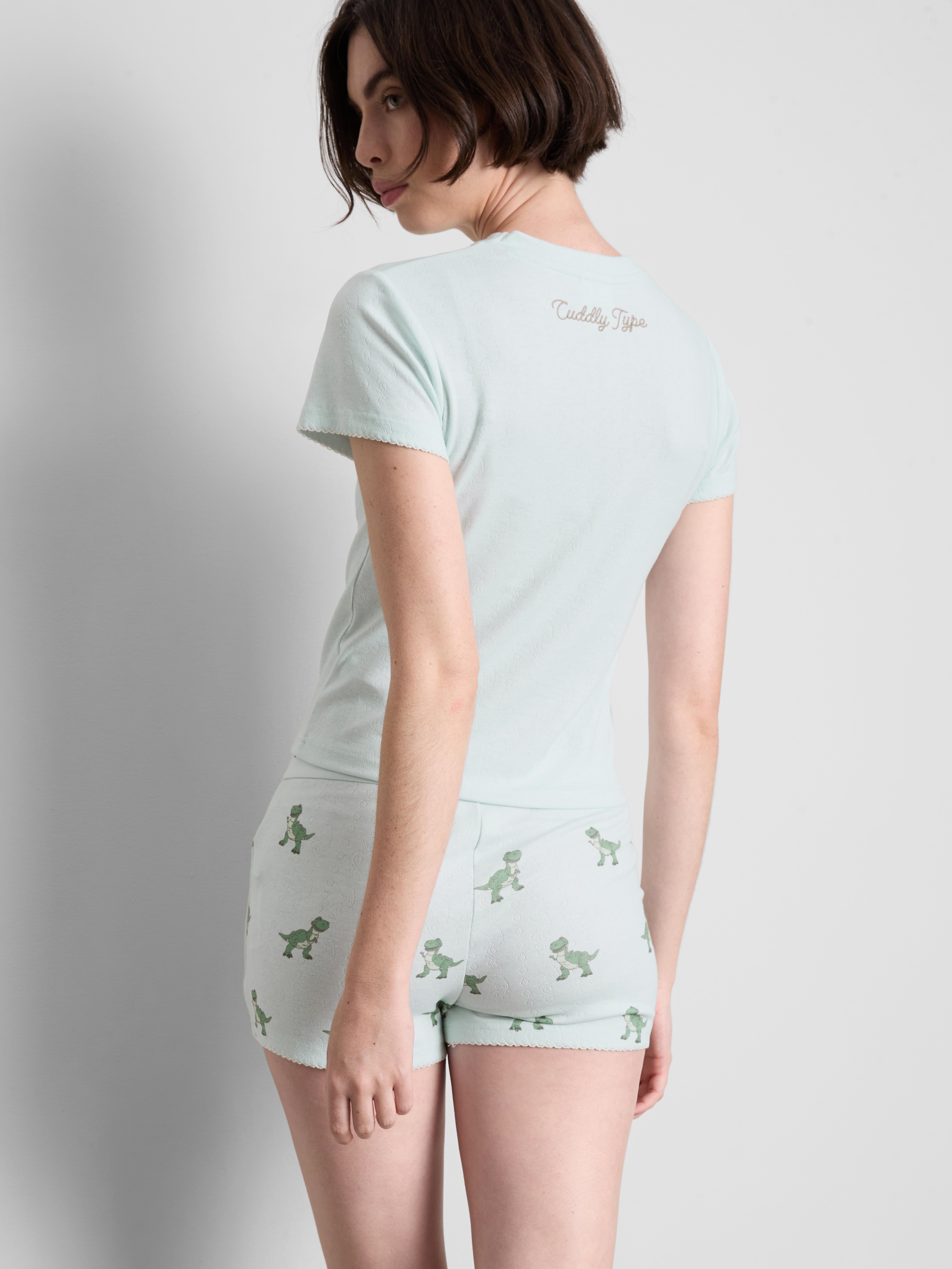 Women's Light Blue Disney Pixar's Toy Story Rex Shorty Pyjamas | Penneys