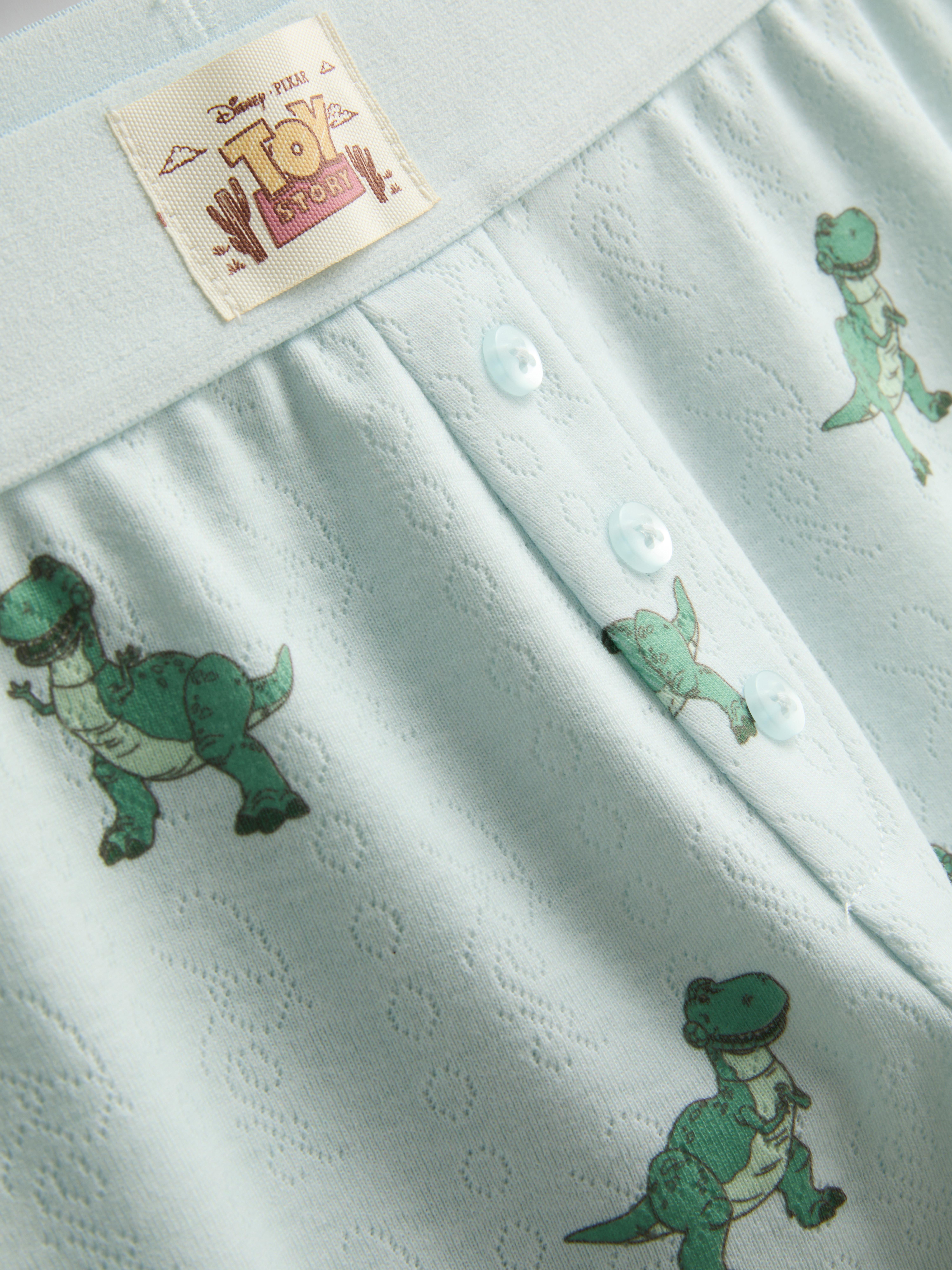 Women's Light Blue Disney Pixar's Toy Story Rex Shorty Pyjamas | Penneys