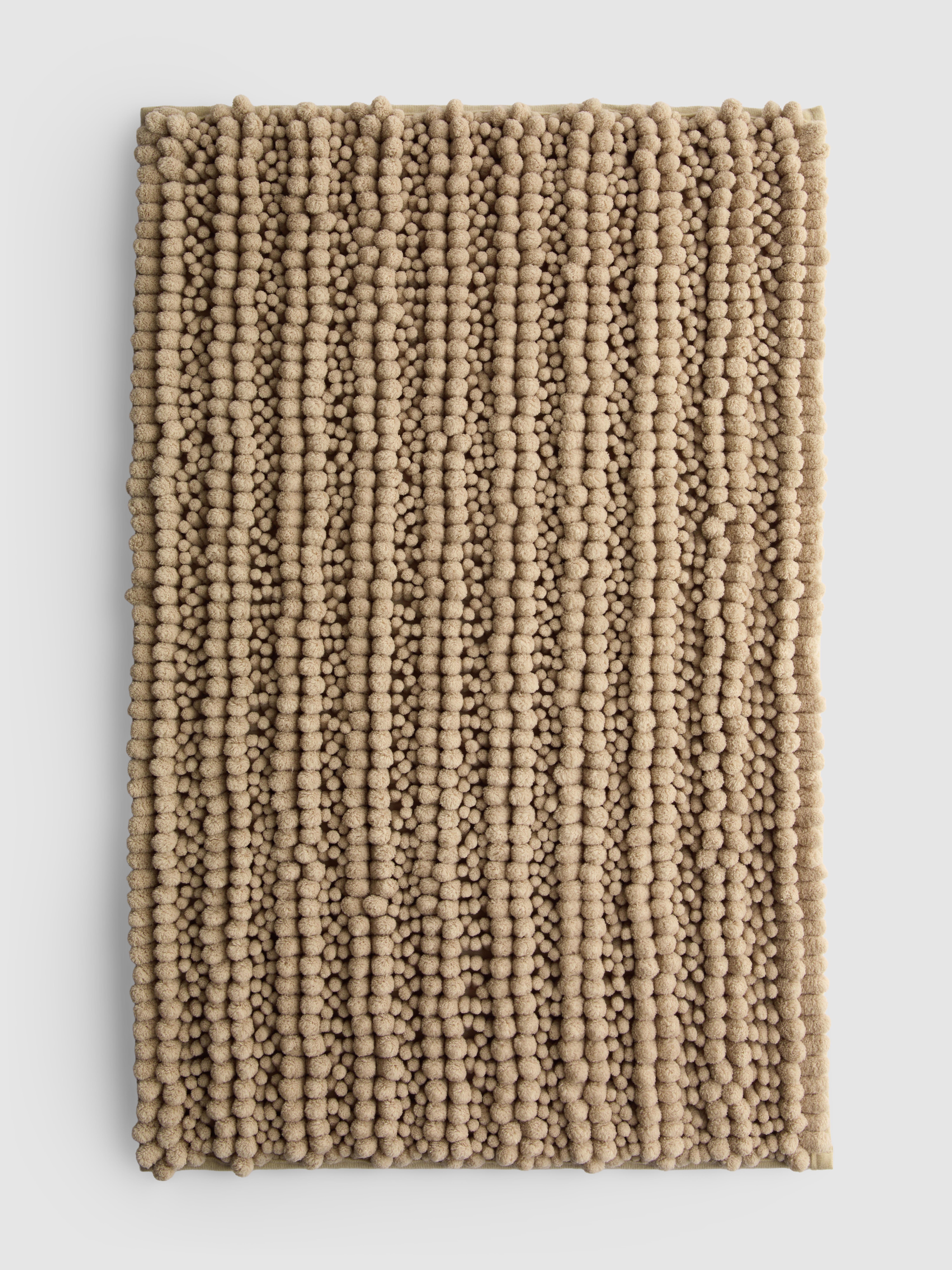 Mid Blue Textured Bath Mat | Primark