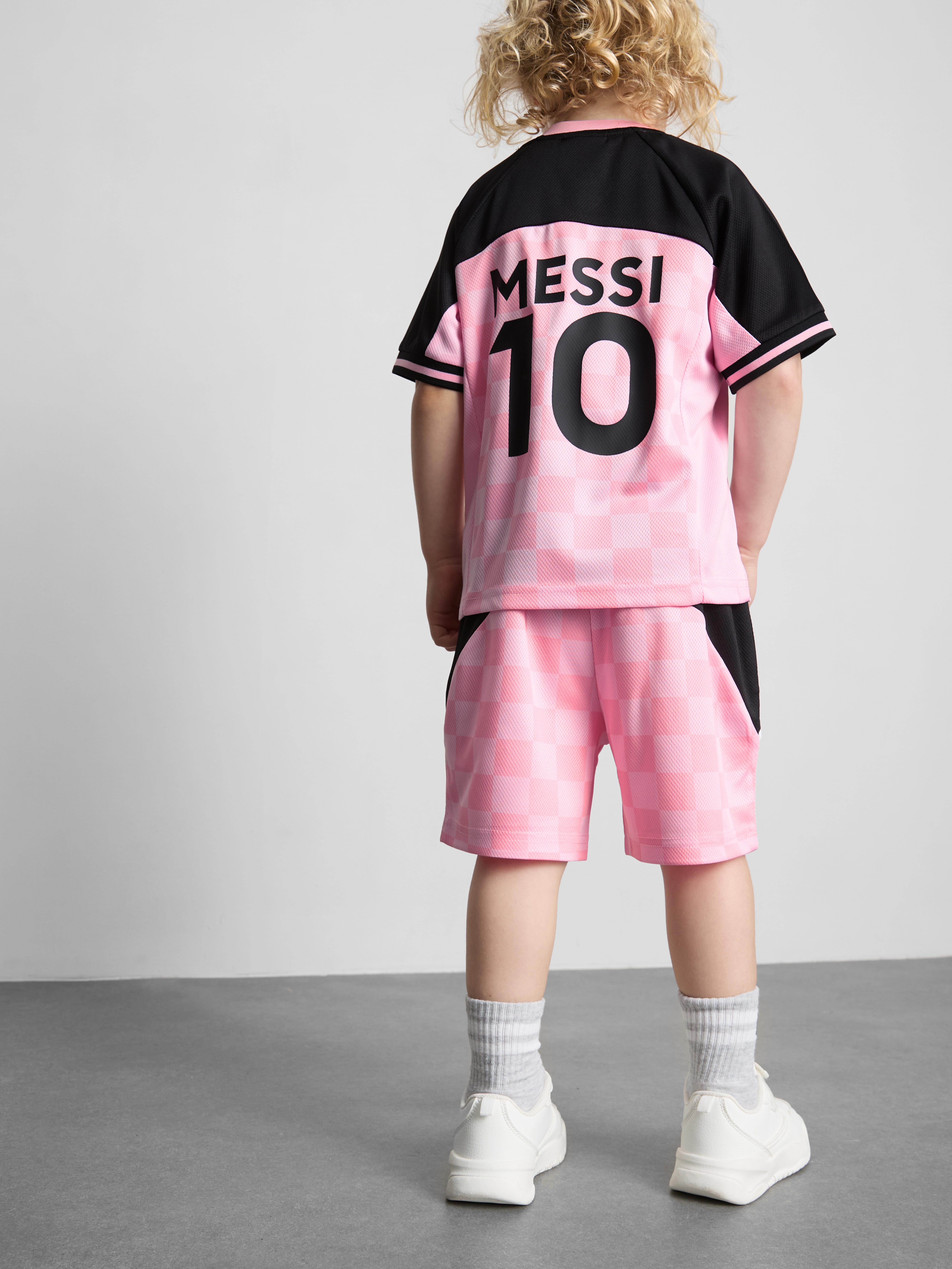 1-9 jr | Set van T-shirt en short Inter Miami CF - Roze - Jongens | Primark