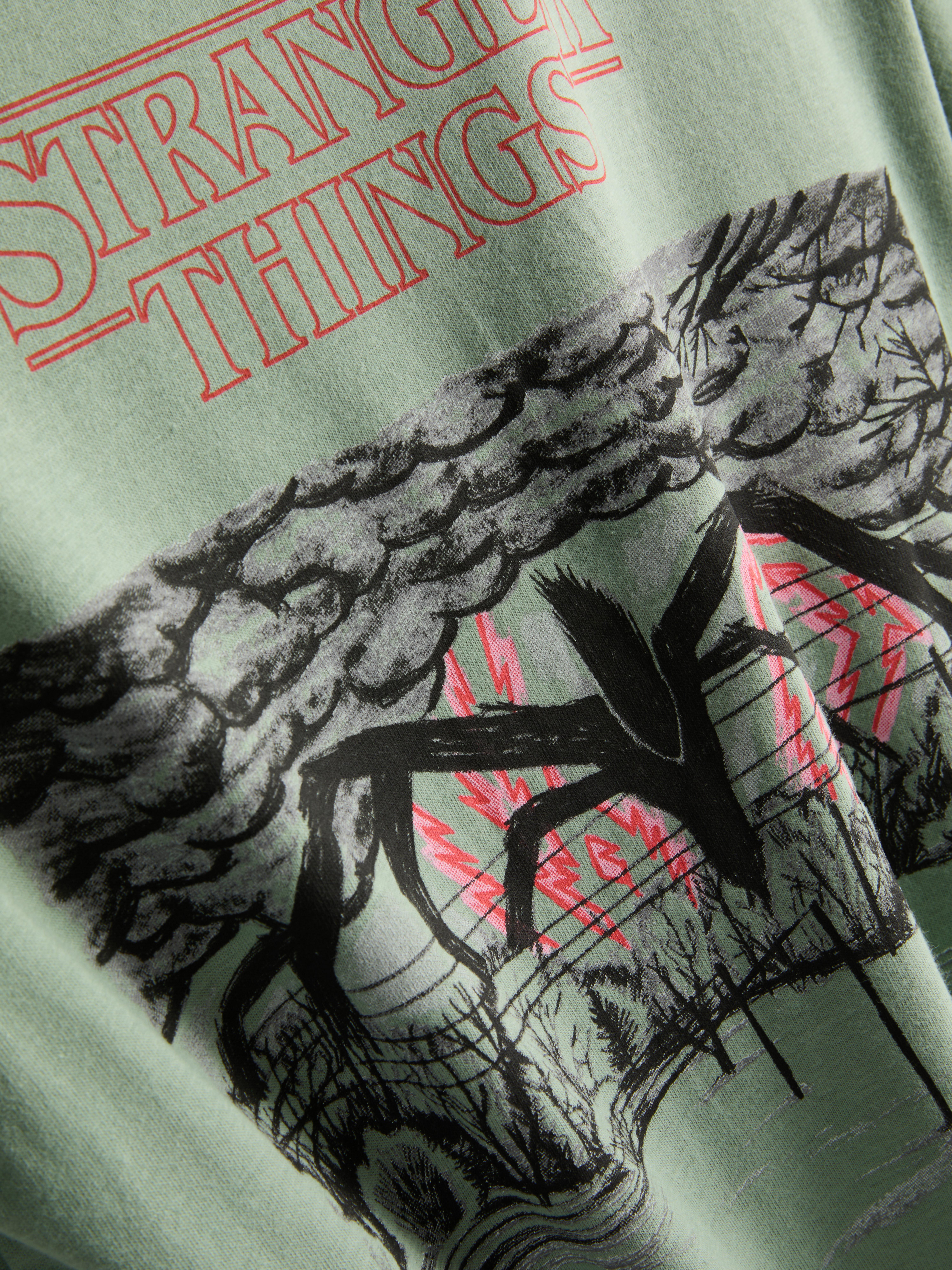 7–15 ans | T-shirt Stranger Things Upside Down - Vert - Garçons | Primark