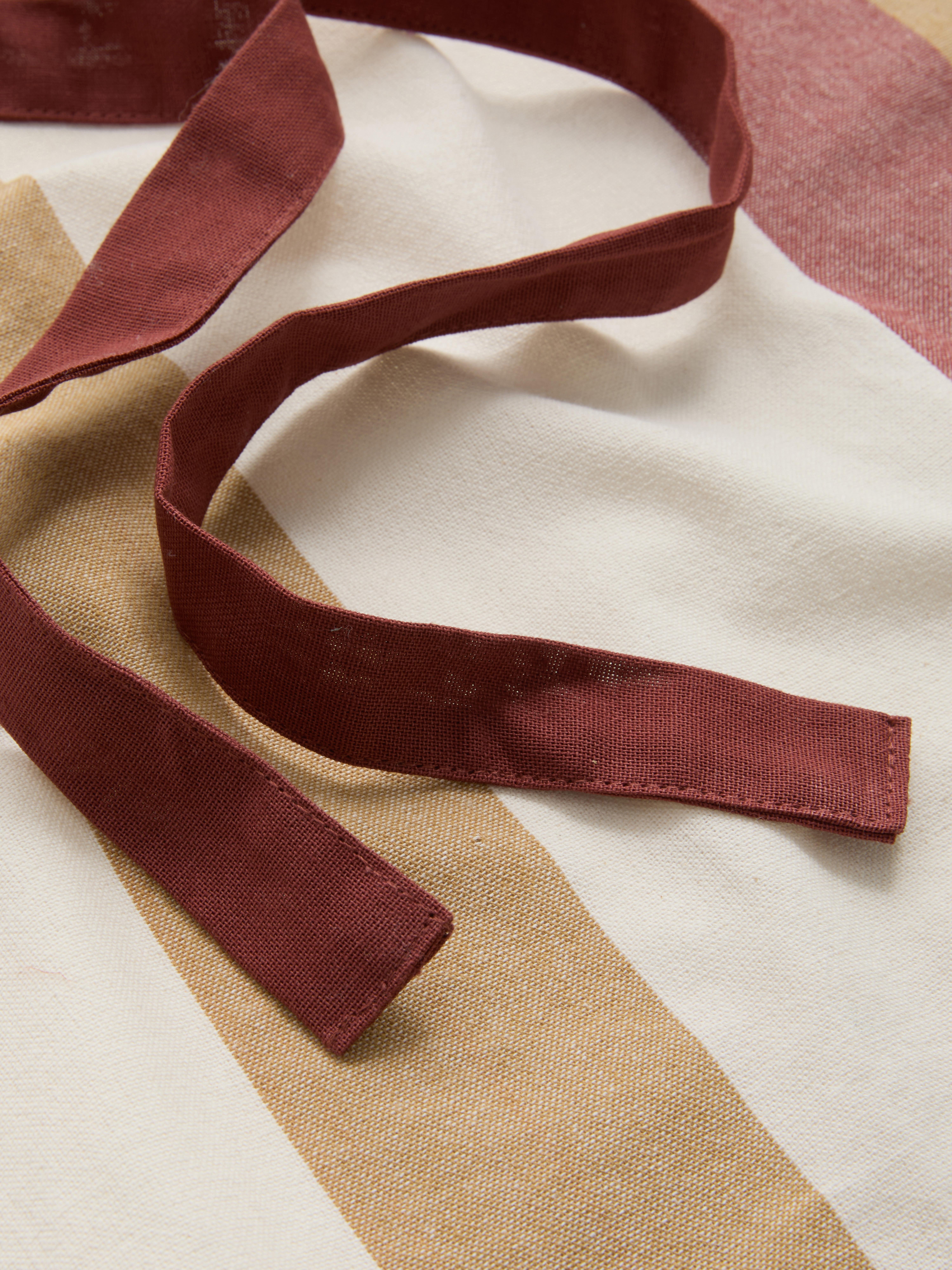 Gestreepte schort - Bordeauxrood | Primark