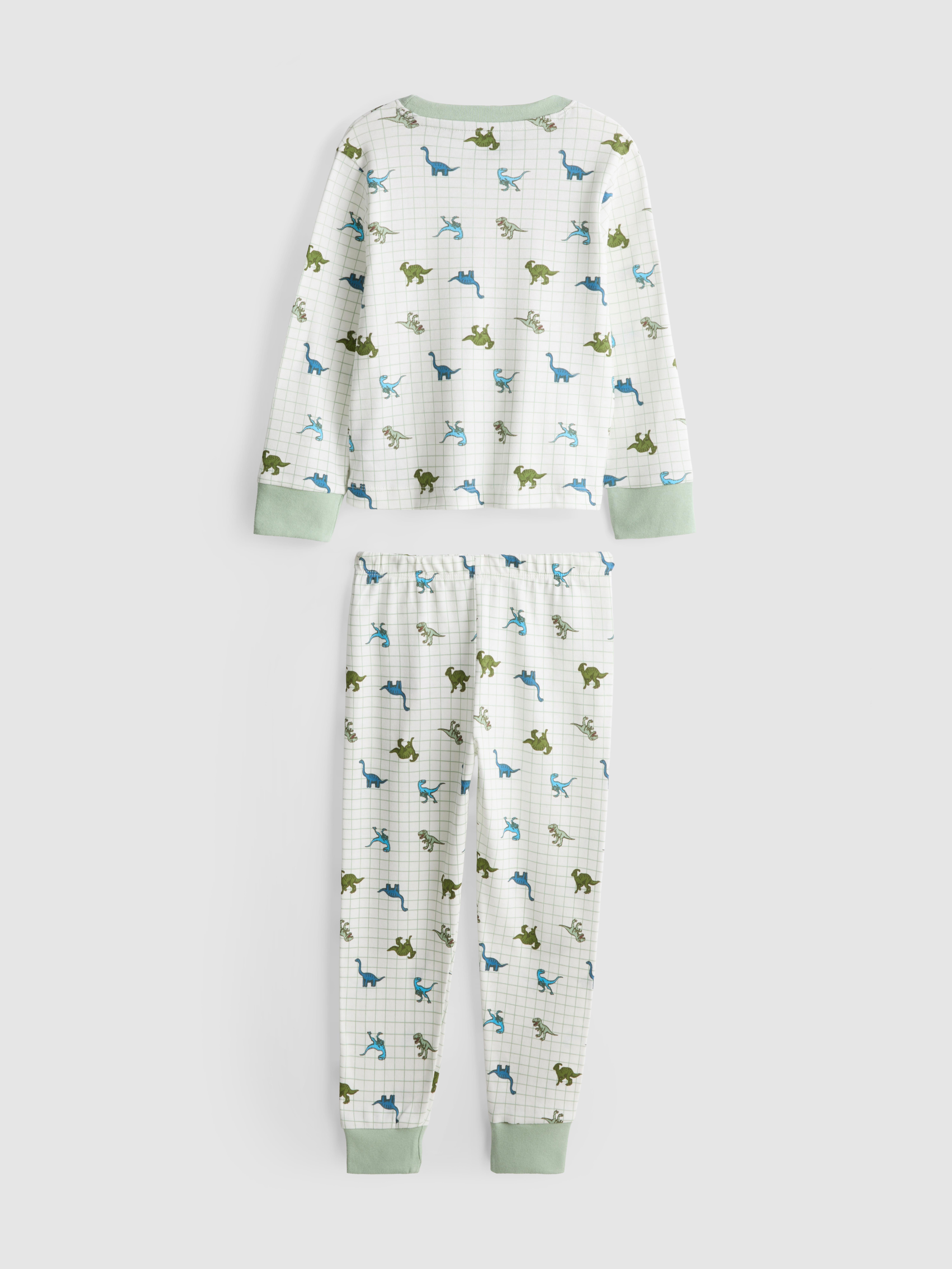 Boys Ivory 1-9yrs | Dinosaur Graphic Pyjamas | Primark