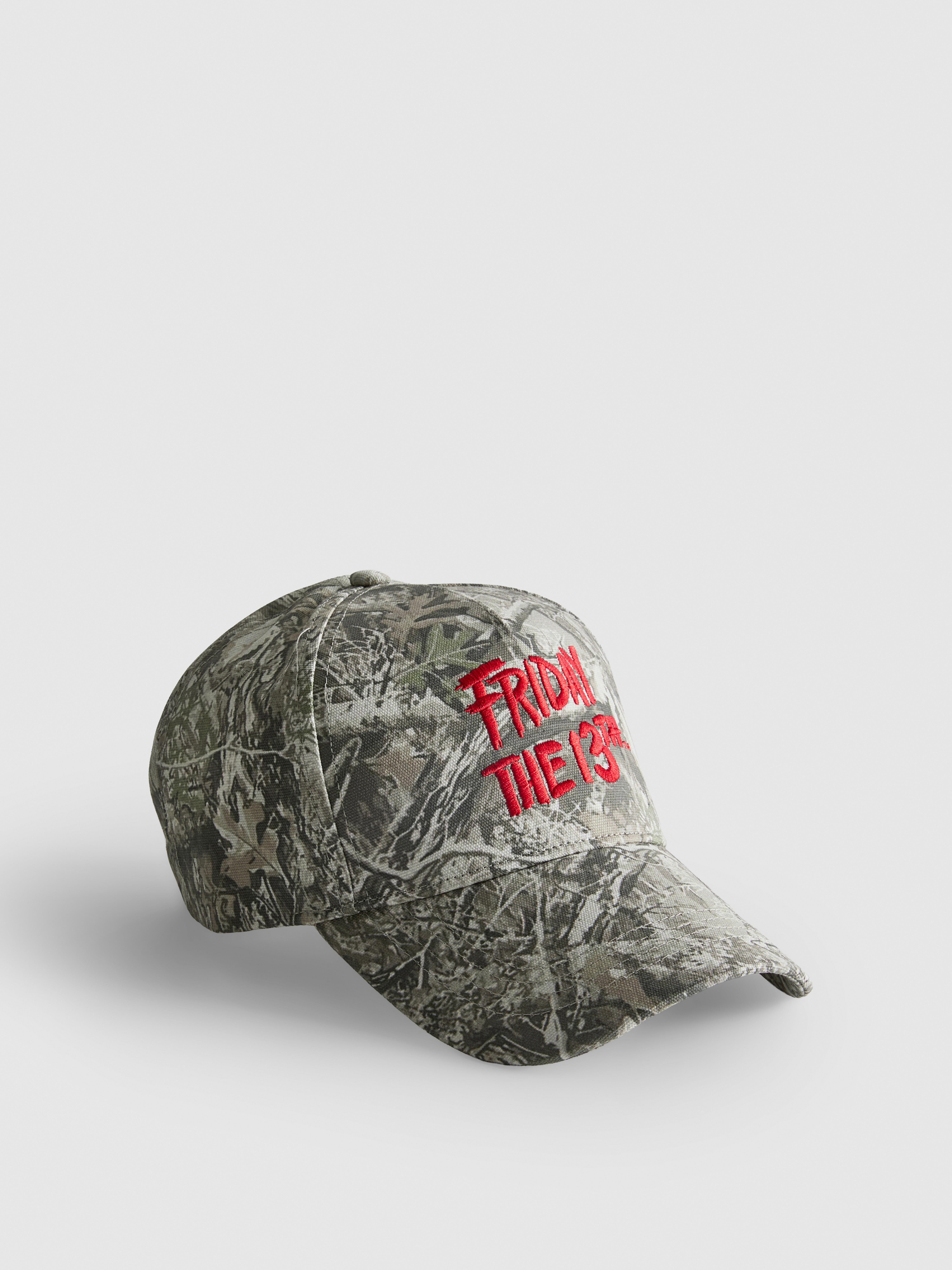 Men's Camouflage Friday The 13th Camouflage Baseball Cap | Penneys