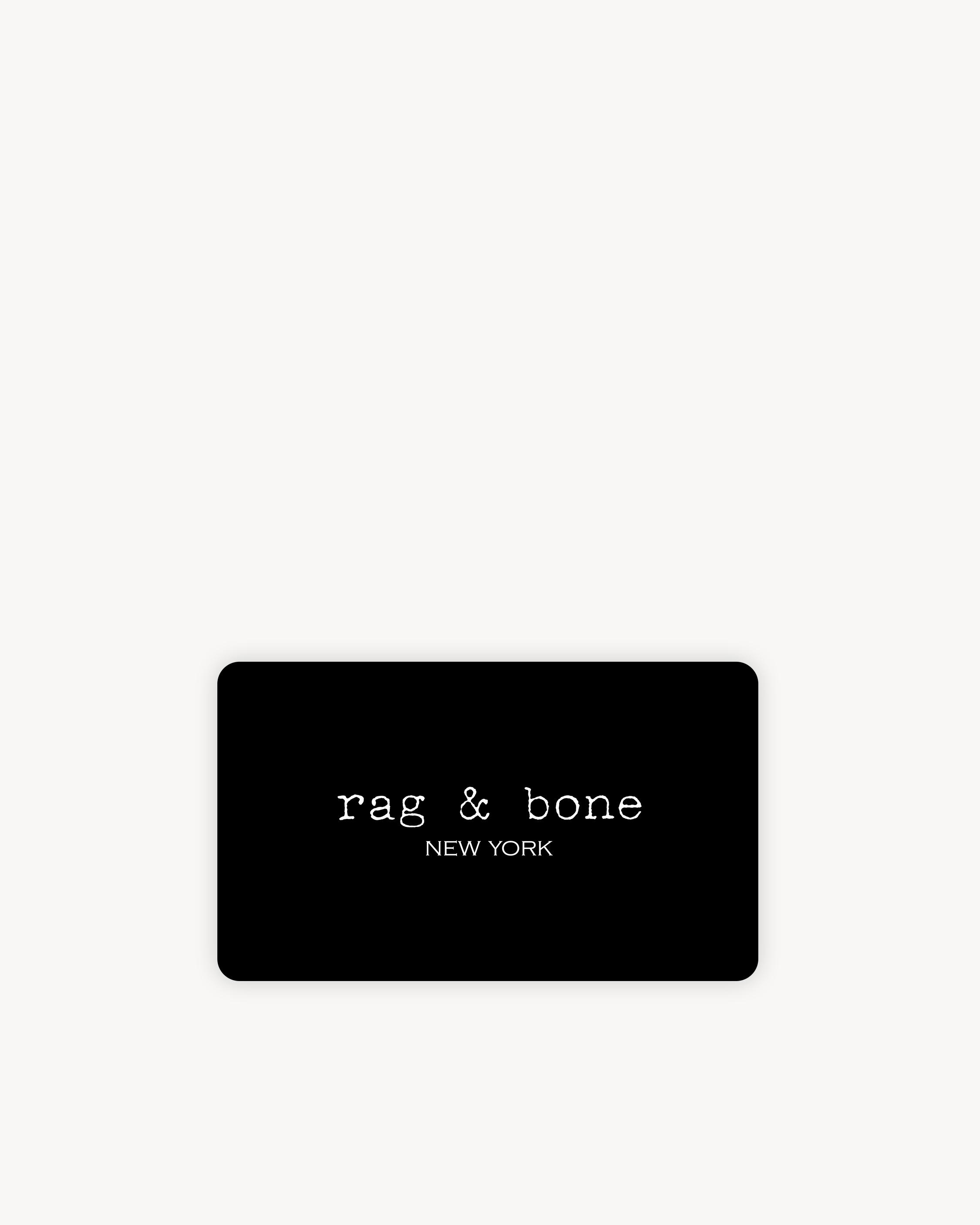 rag & bone Gift Cards: From $50 to $1,000