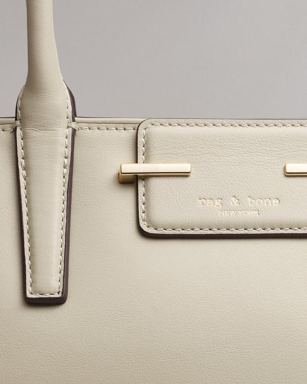 Realm Leather Satchel - Antique White | rag & bone Realm Leather Satchel - Antique White | rag & bone