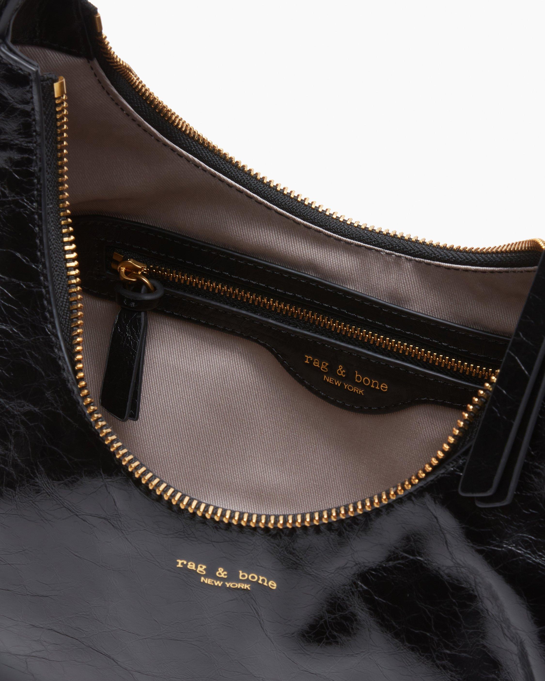 Hudson Leather Hobo - Black | rag & bone