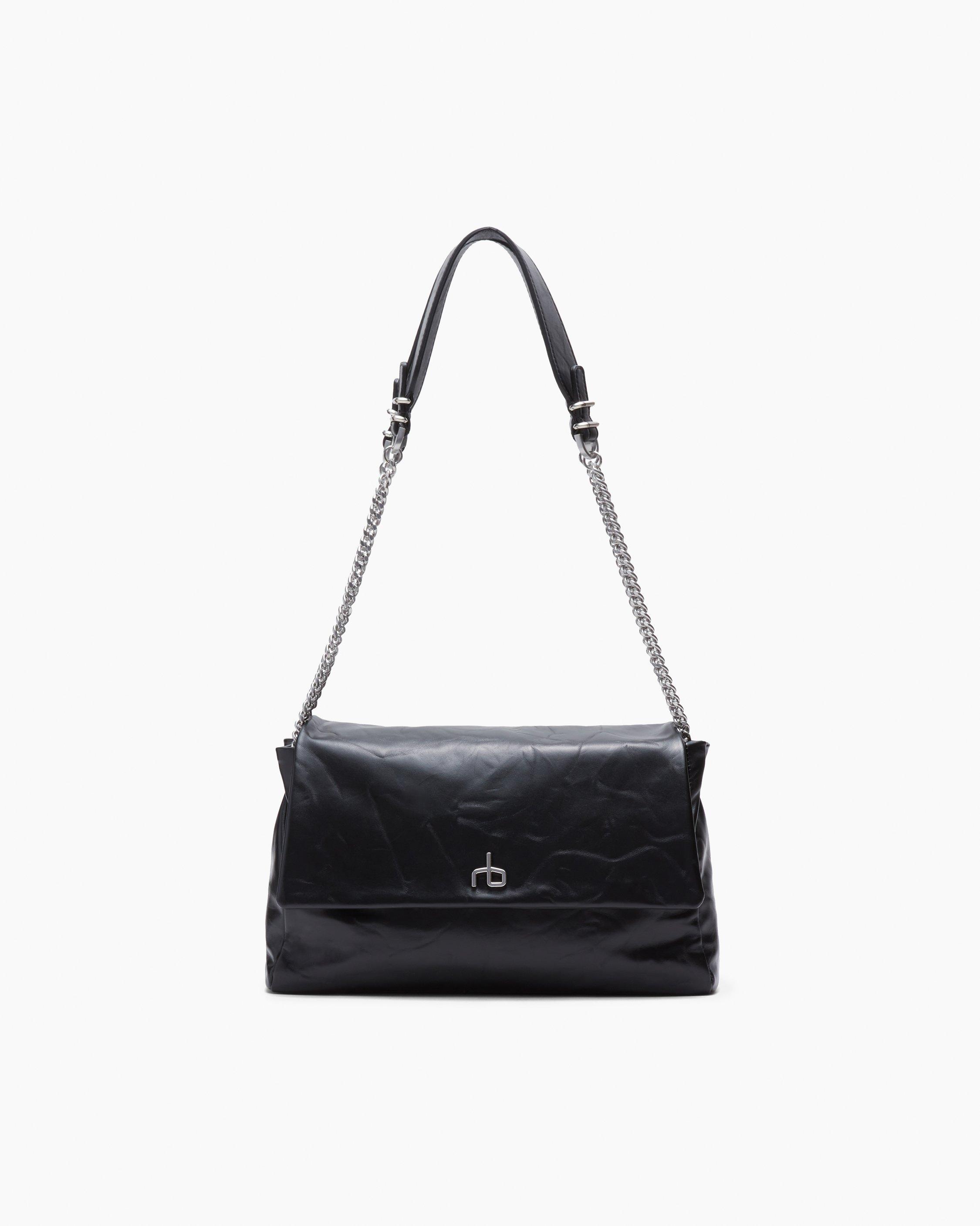 Chelsea Large Flap Bag - Black | rag & bone