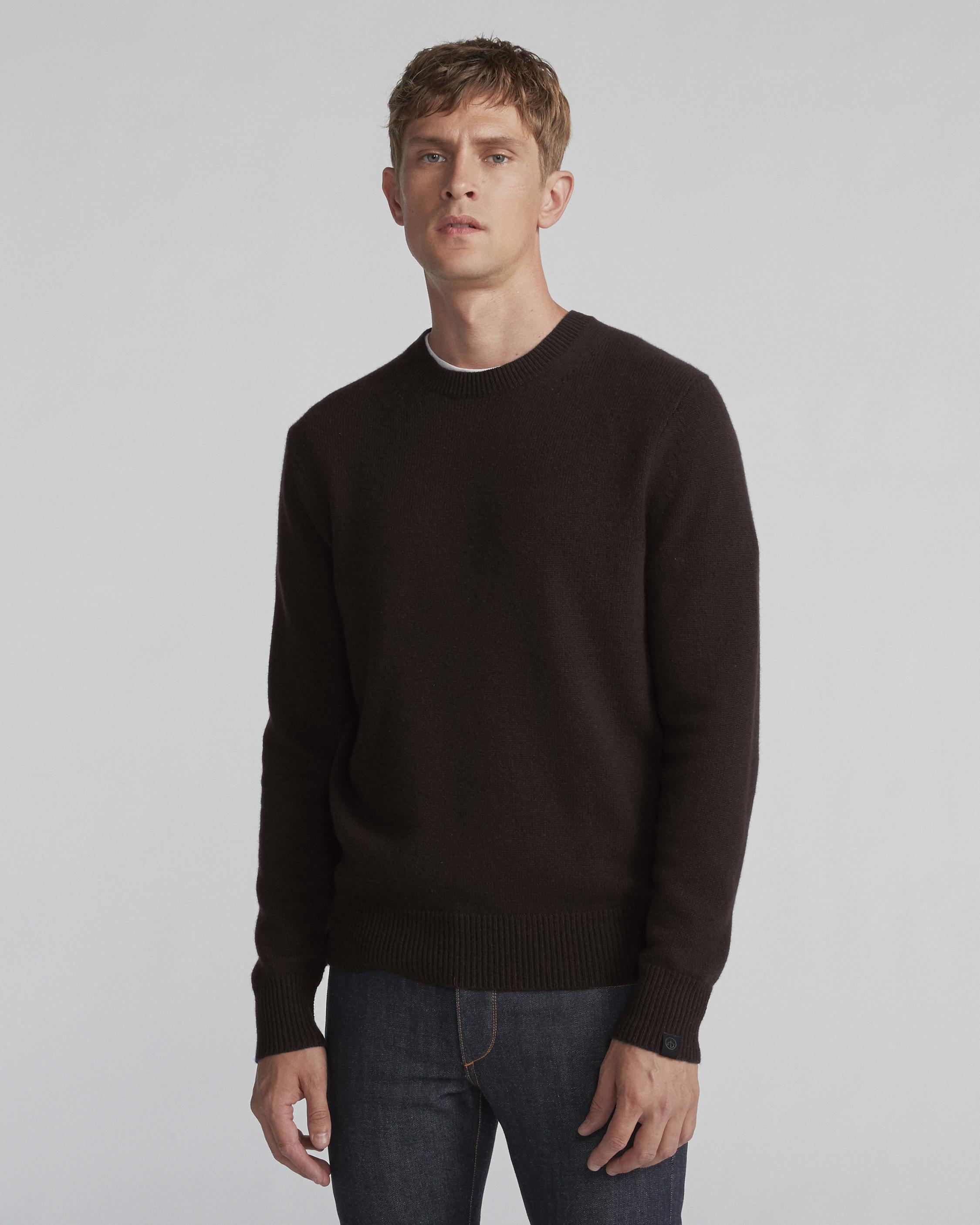 Haldon Crew Long Sleeve Sweater for Men | rag & bone