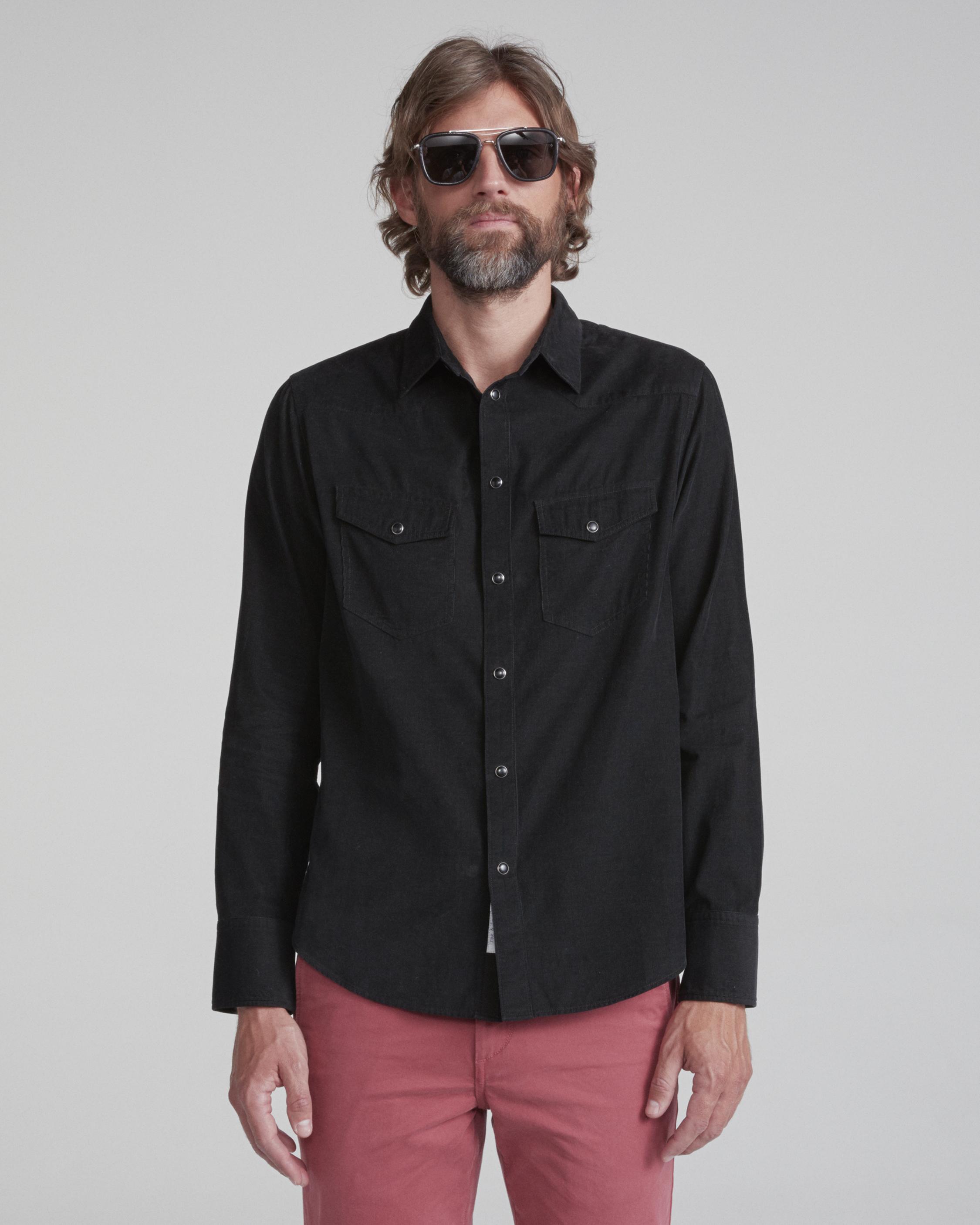 BECK SHIRT - Black | rag & bone
