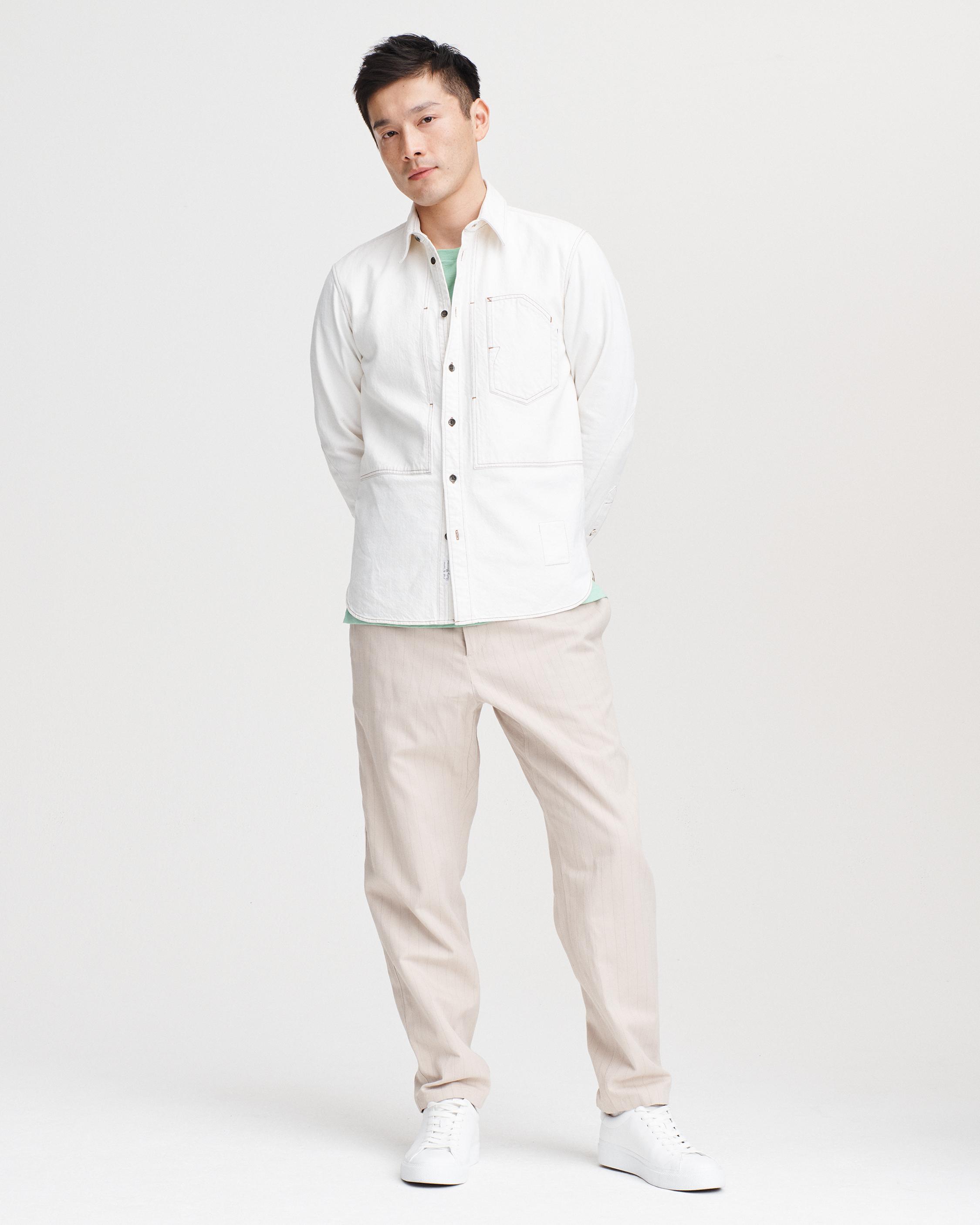 Chore Shirt for Men in Natural White | rag & bone