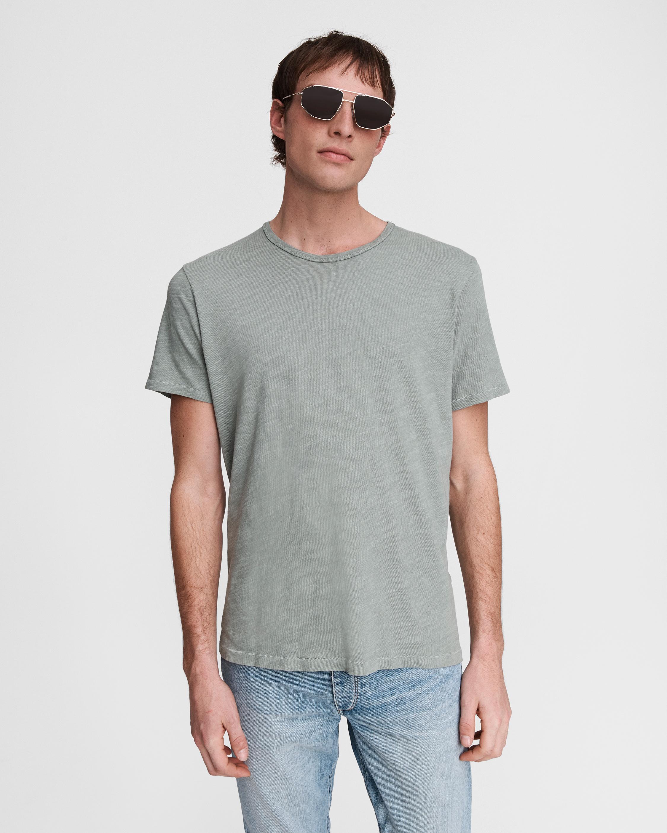 Classic Flame Tee - Green Fog | rag & bone