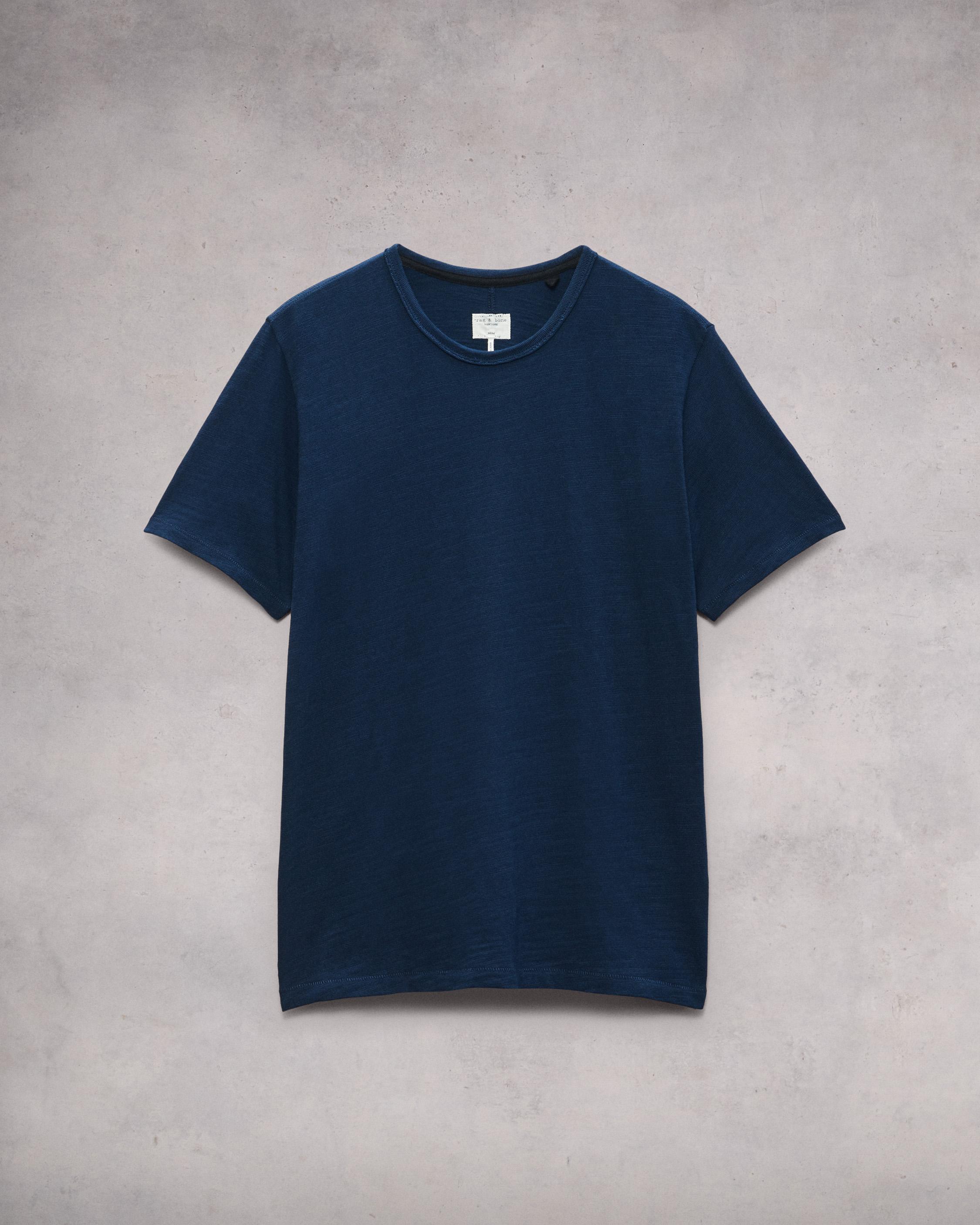 Classic Flame Tee - Navy | rag & bone