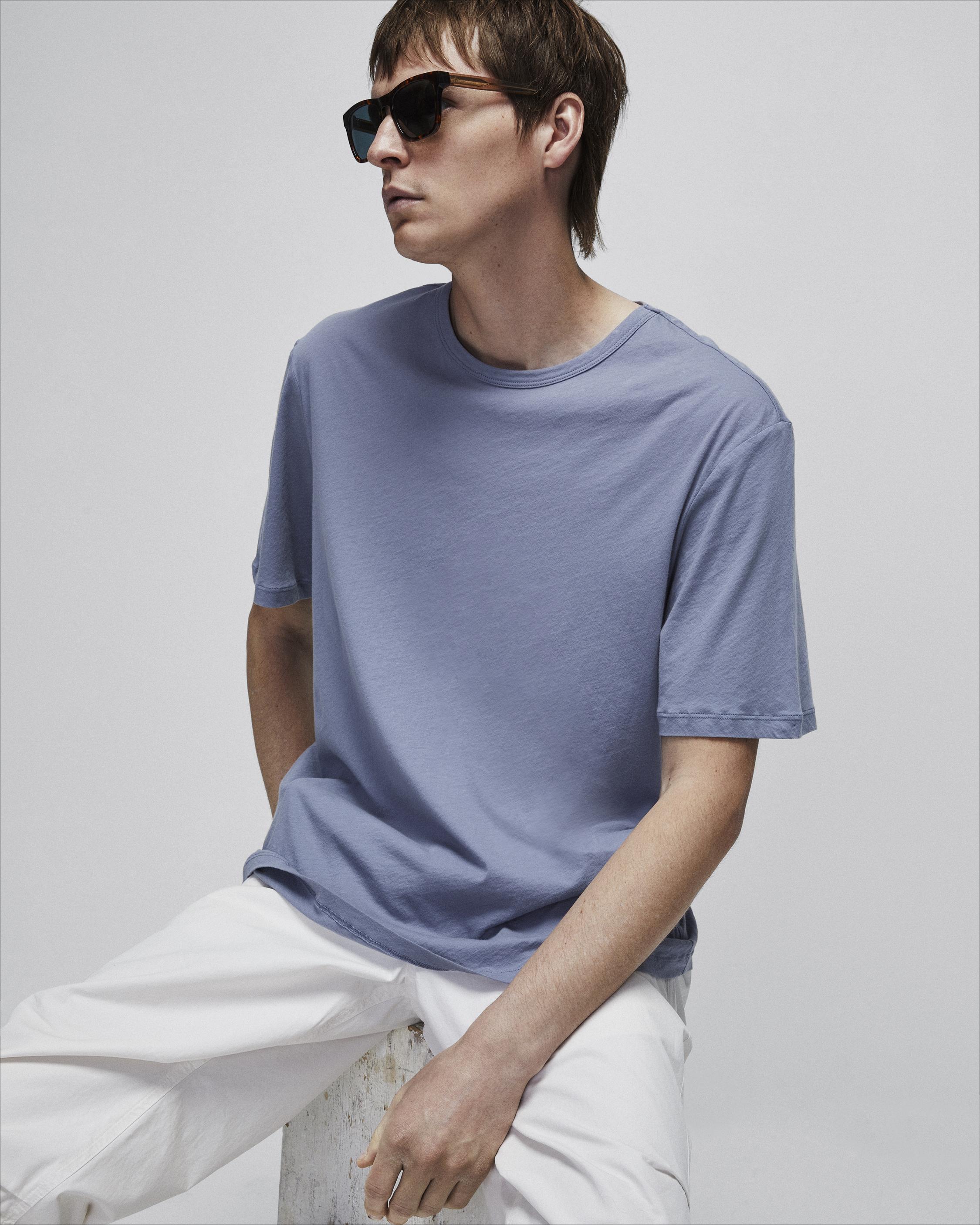 Classic Cloud Tee - Workwear Blue | rag & bone