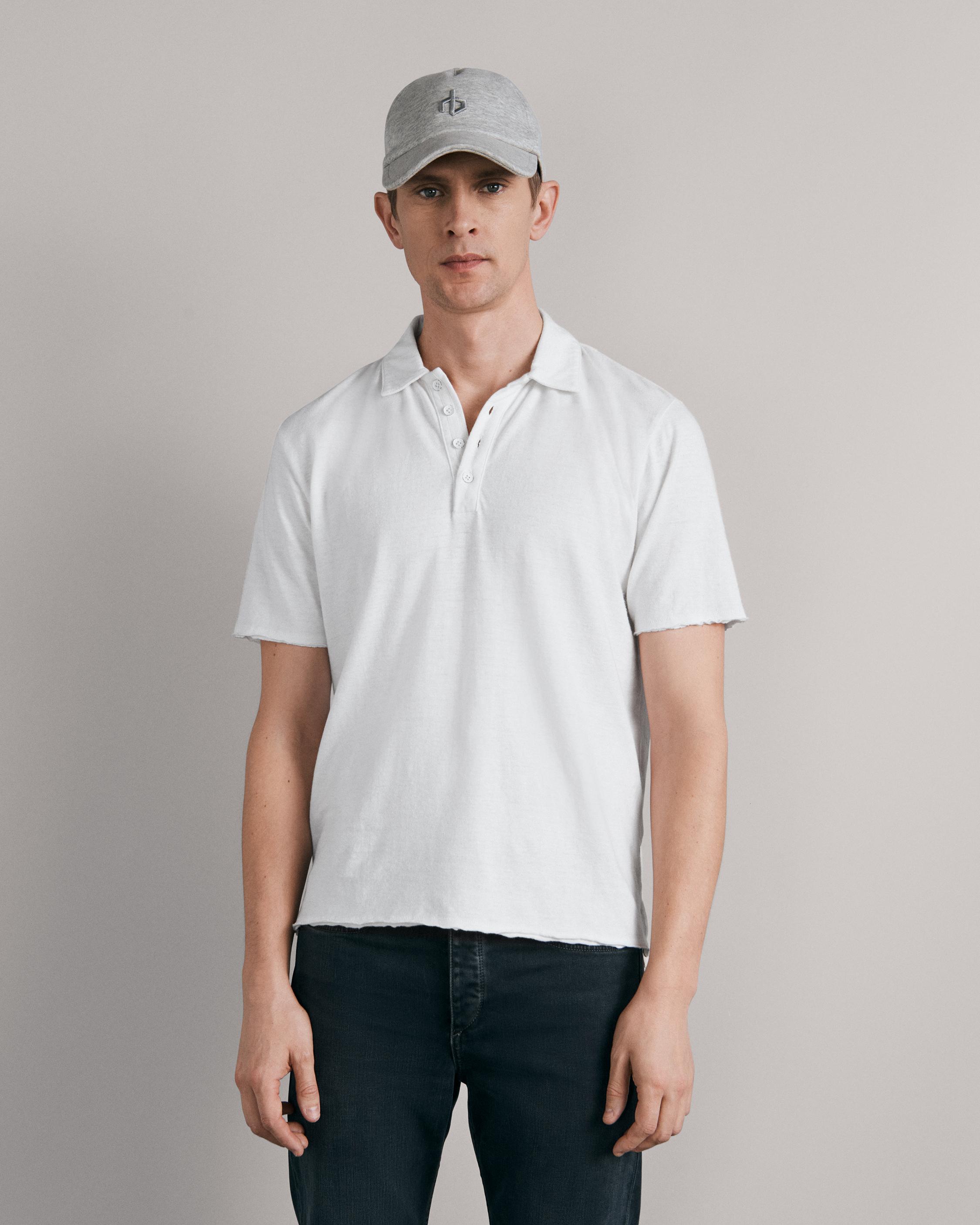 Linen Blend Polo | rag & bone