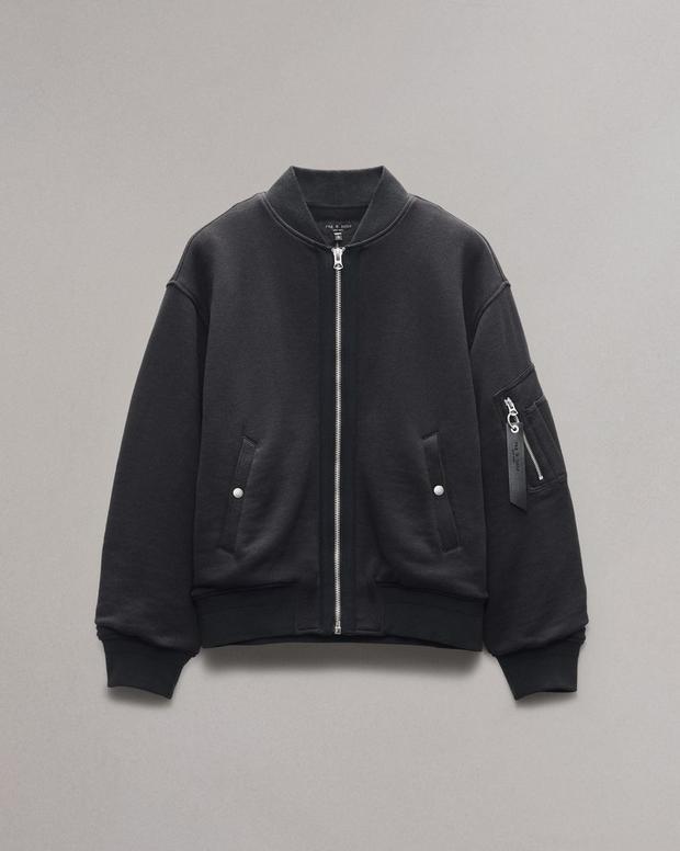 Manston Bomber Jacket - Black | rag & bone Manston Bomber Jacket - Black | rag & bone