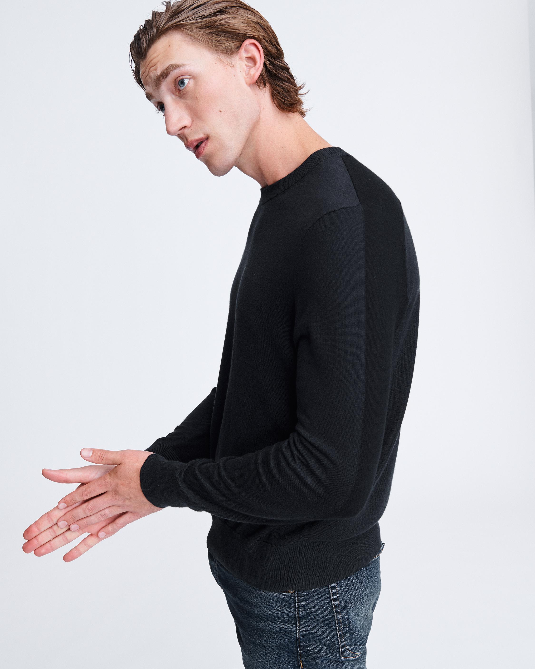 Barrow Lightweight Crewneck Men's Sweater | rag & bone