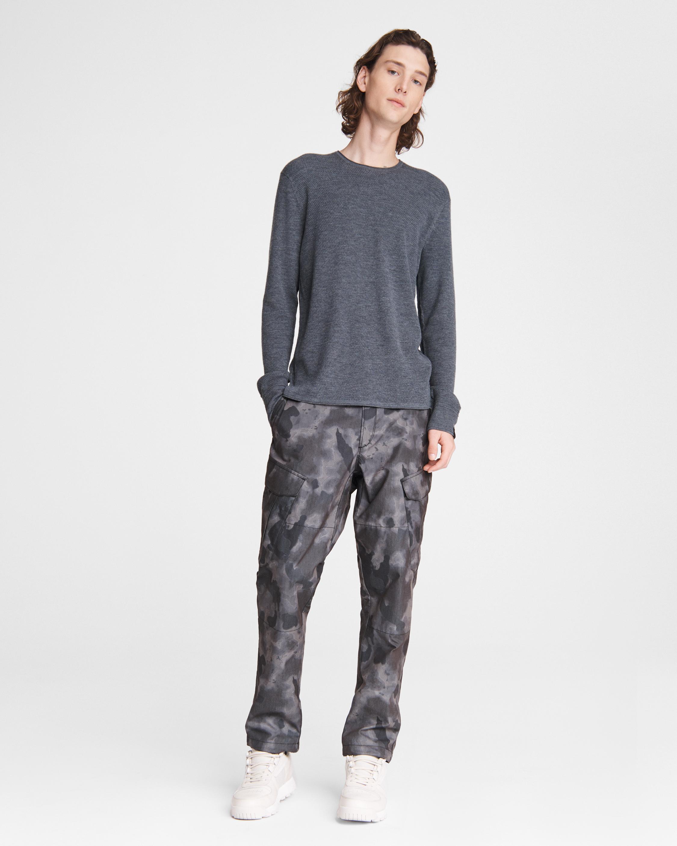 Collin Wool Crew - Hthrd Grey | rag & bone