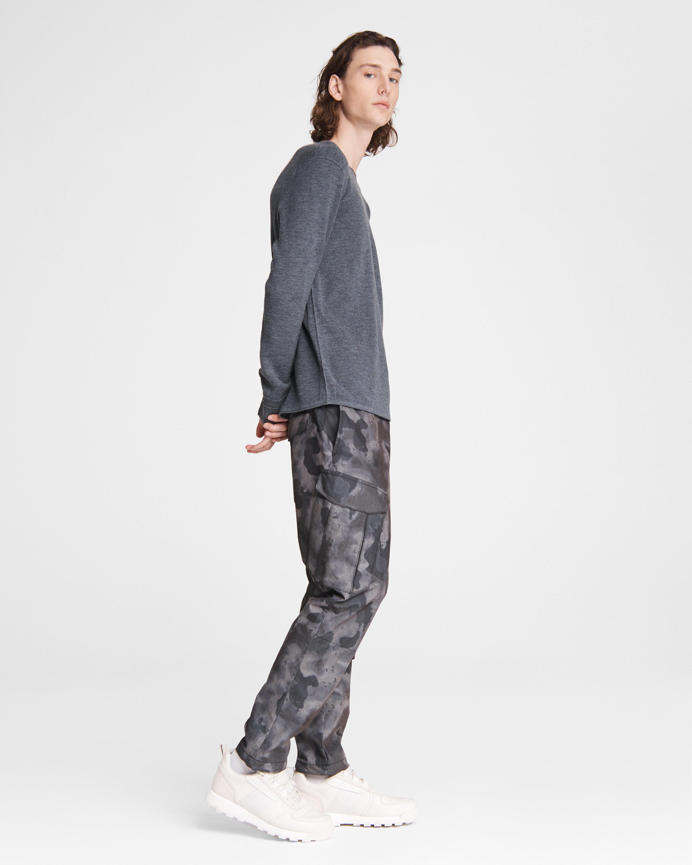 Collin Wool Crew - Hthrd Grey | rag & bone